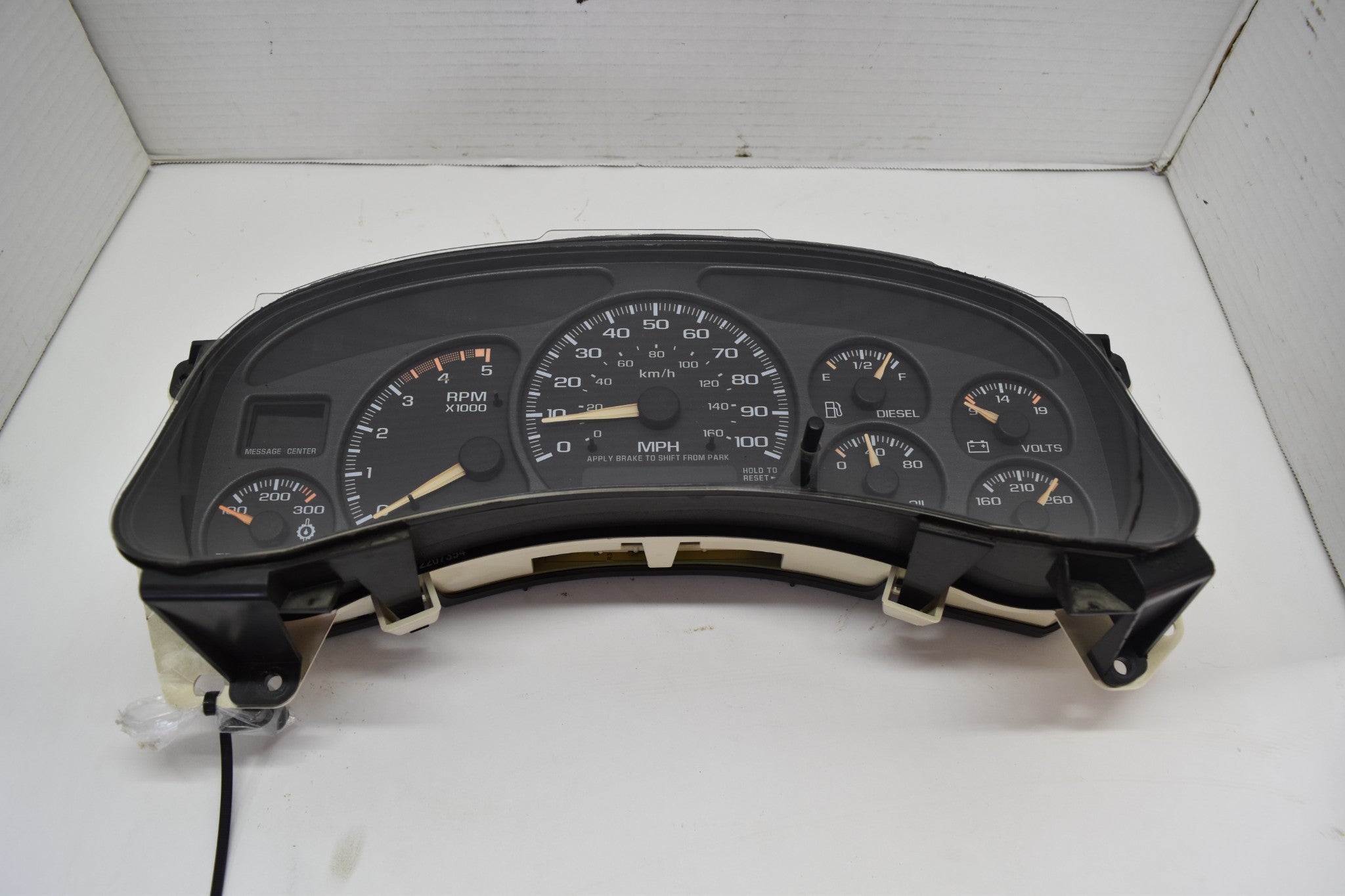 1999 2000 2001 2002 CHEVY SILVERADO DURAMAX GAUGE INSTRUMENT CLUSTER 1 ...