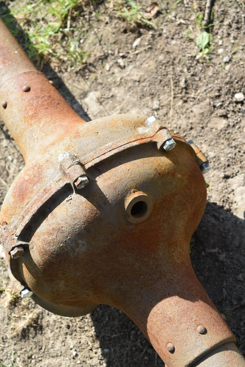 Original Ford Model T Rear Differential Housing Axle Cover Rear End Cl ...