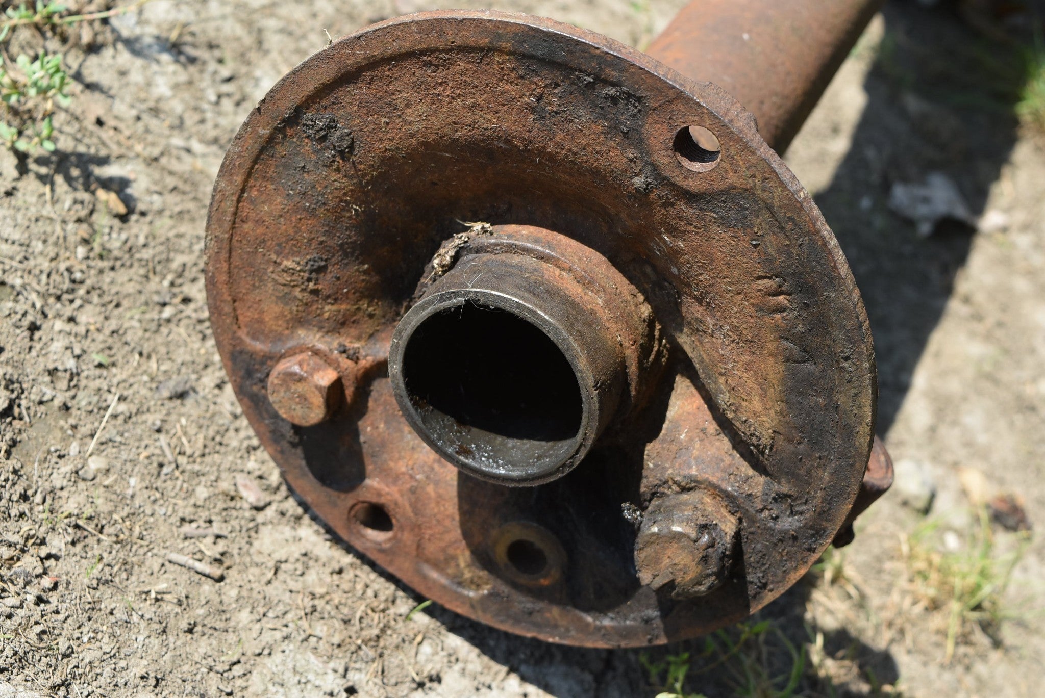 Original Ford Model T Rear Differential Housing Axle Cover Rear End Cl ...