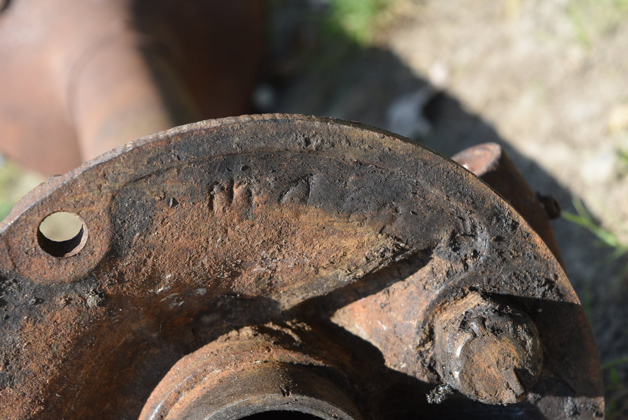 Original Ford Model T Rear Differential Housing Axle Cover Rear End Cl ...