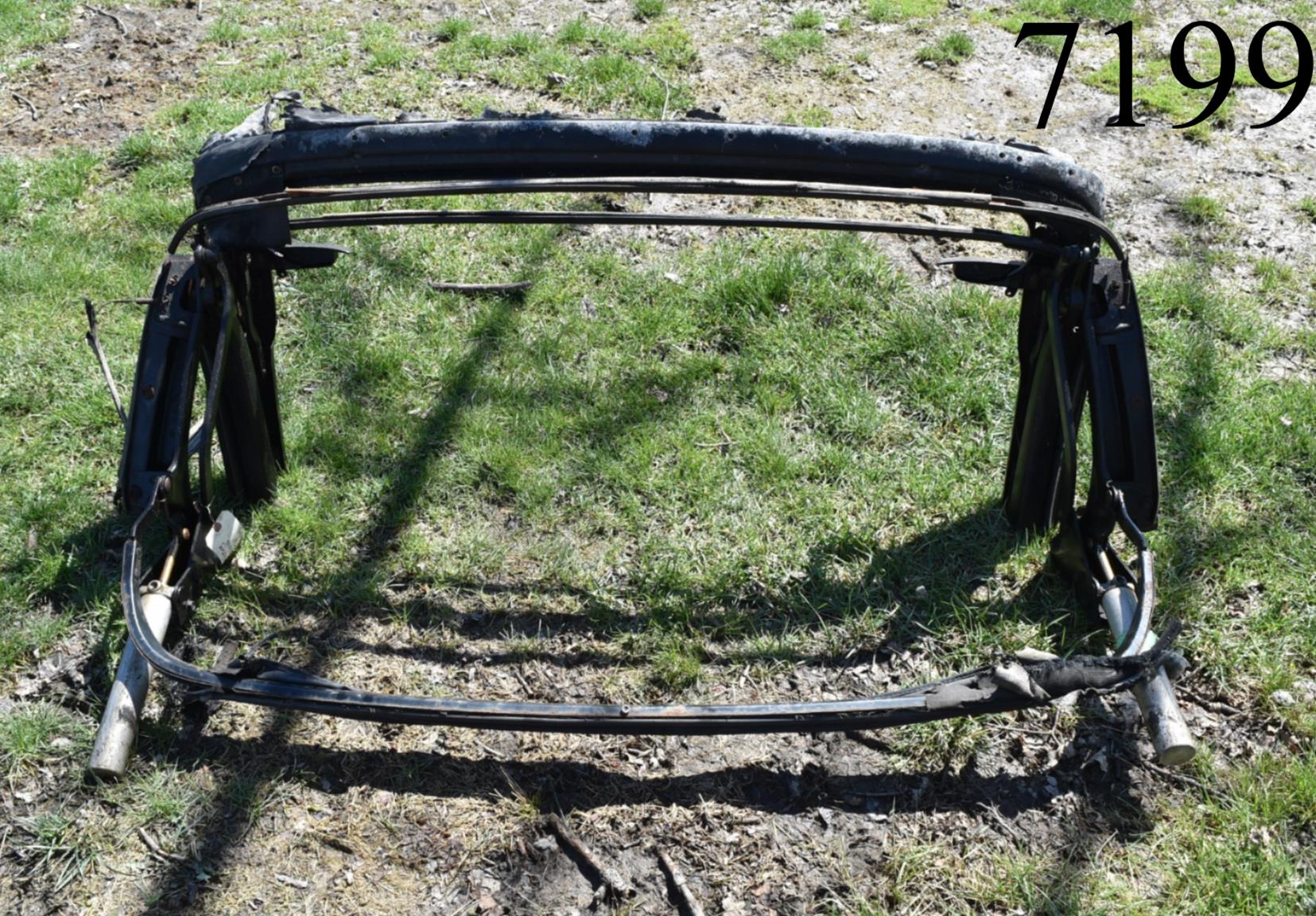 1983-1993 Ford Mustang Convertible Top Skeleton Metal Frame Complete O ...