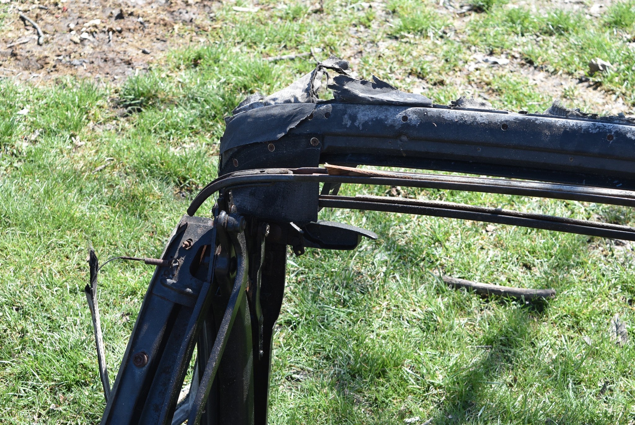 1983-1993 Ford Mustang Convertible Top Skeleton Metal Frame Complete O ...