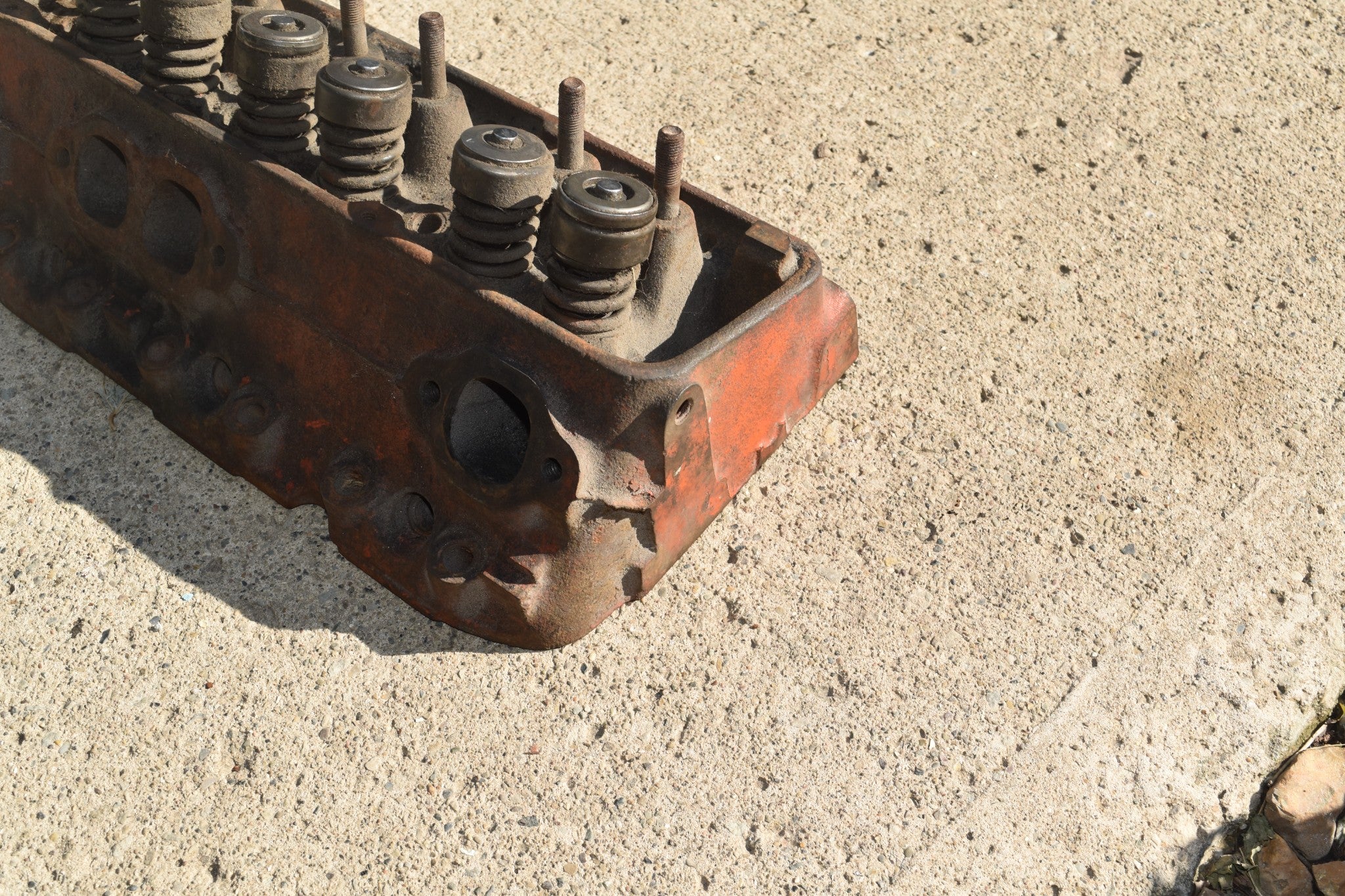 GM Chevy SB 262 267 305 Engine Cylinder Head 354434 J7 75 Small Block ...