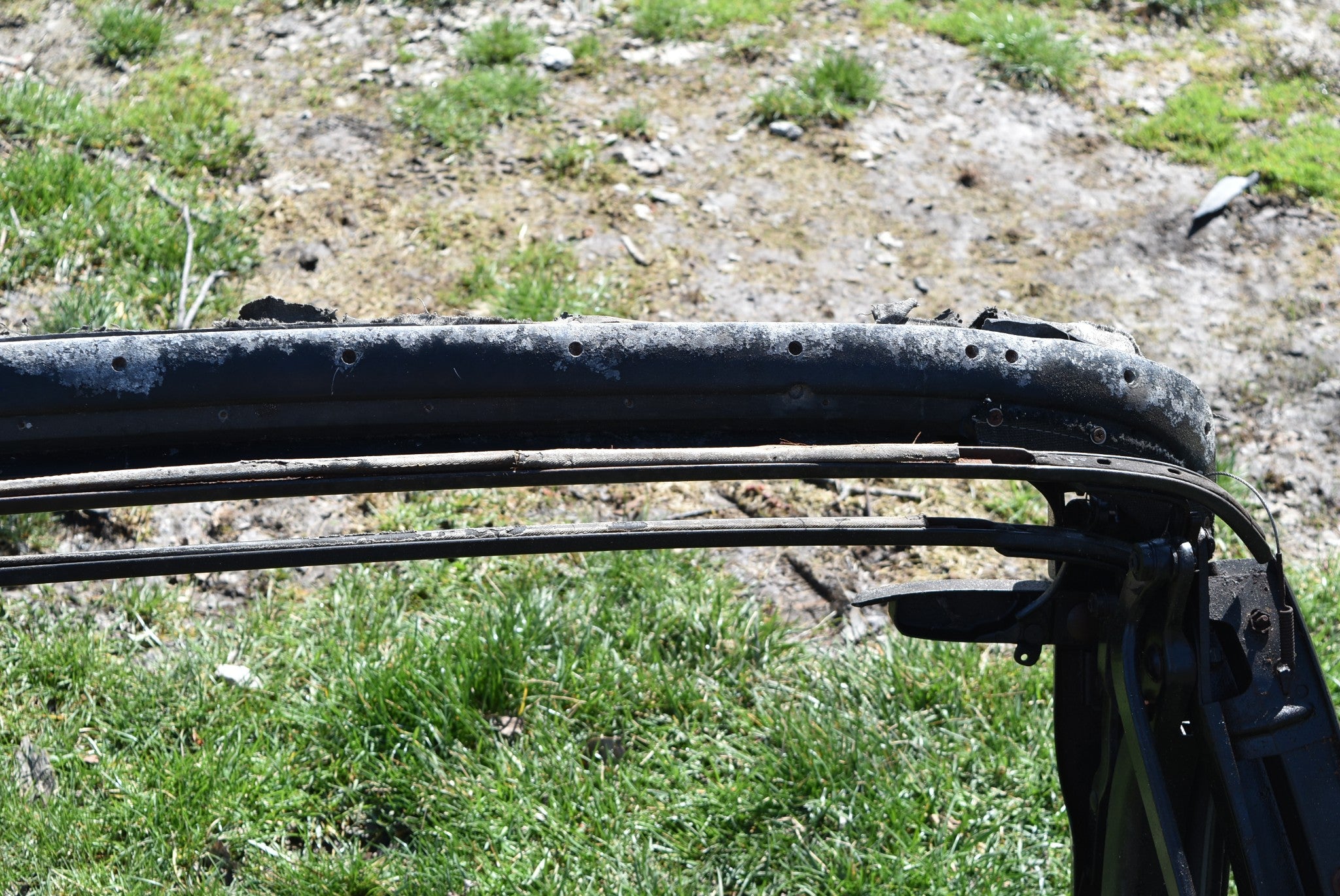 1983-1993 Ford Mustang Convertible Top Skeleton Metal Frame Complete O ...