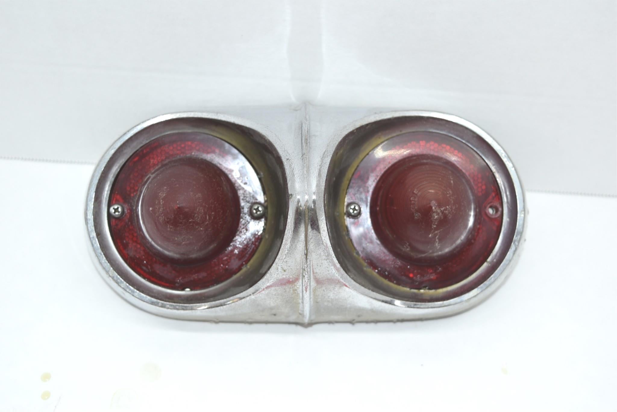 1958 58 Chevy Biscayne RH LH Tail Light Bezel Lenses OEM Chevrolet Tai ...
