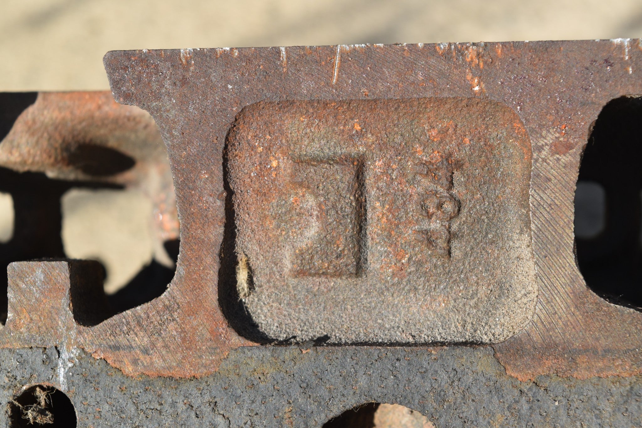 GM Chevy SB 262 267 305 Engine Cylinder Head 354434 J7 75 Small Block ...