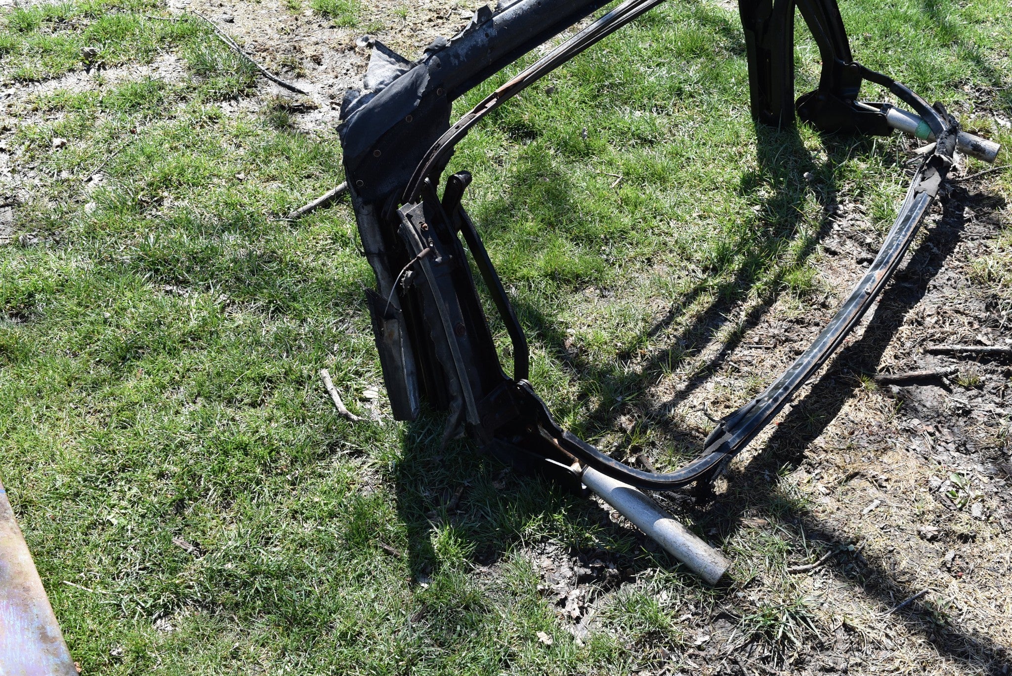 1983-1993 Ford Mustang Convertible Top Skeleton Metal Frame Complete O ...