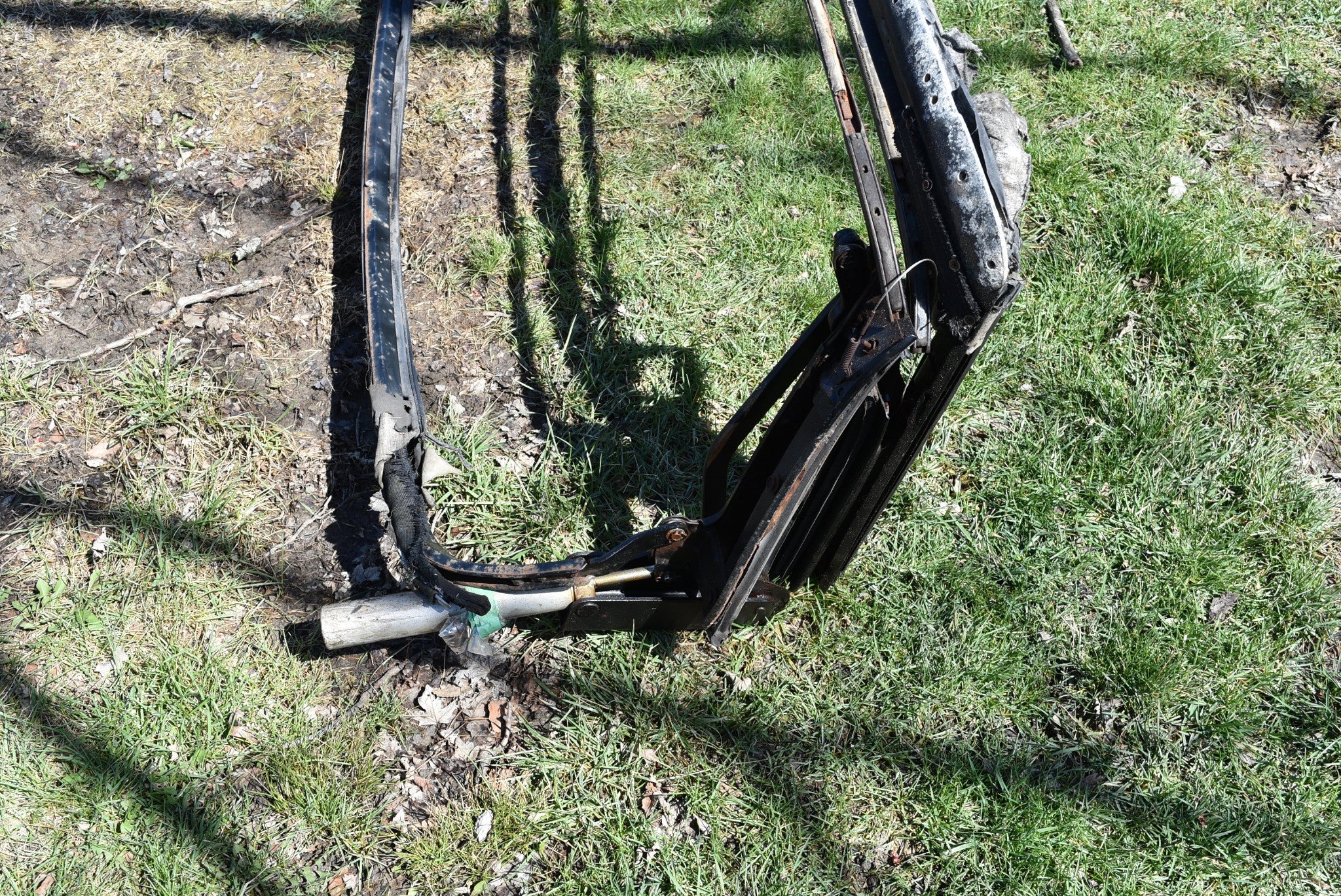 1983-1993 Ford Mustang Convertible Top Skeleton Metal Frame Complete O ...