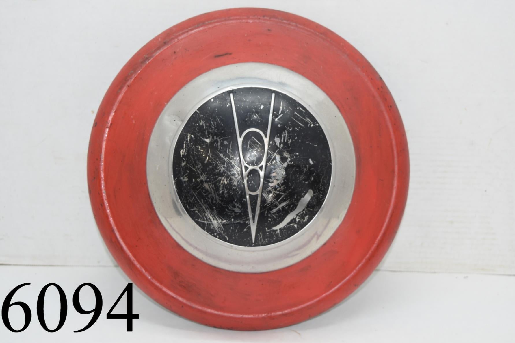 1936 Ford V8 Hubcap Hub Cap Wheel Cover Dog Dish Poverty 1930s Old Bub ...