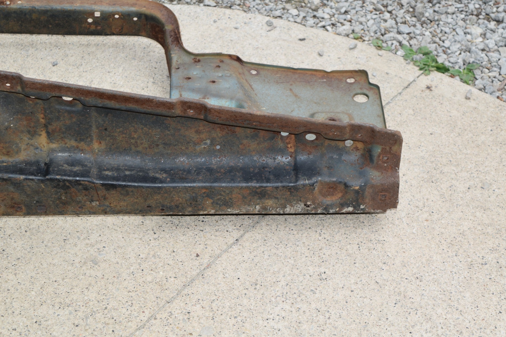 1966 1967 Pontiac GTO Lemans Non-A/C Radiator Core Support 66 67 Witho ...