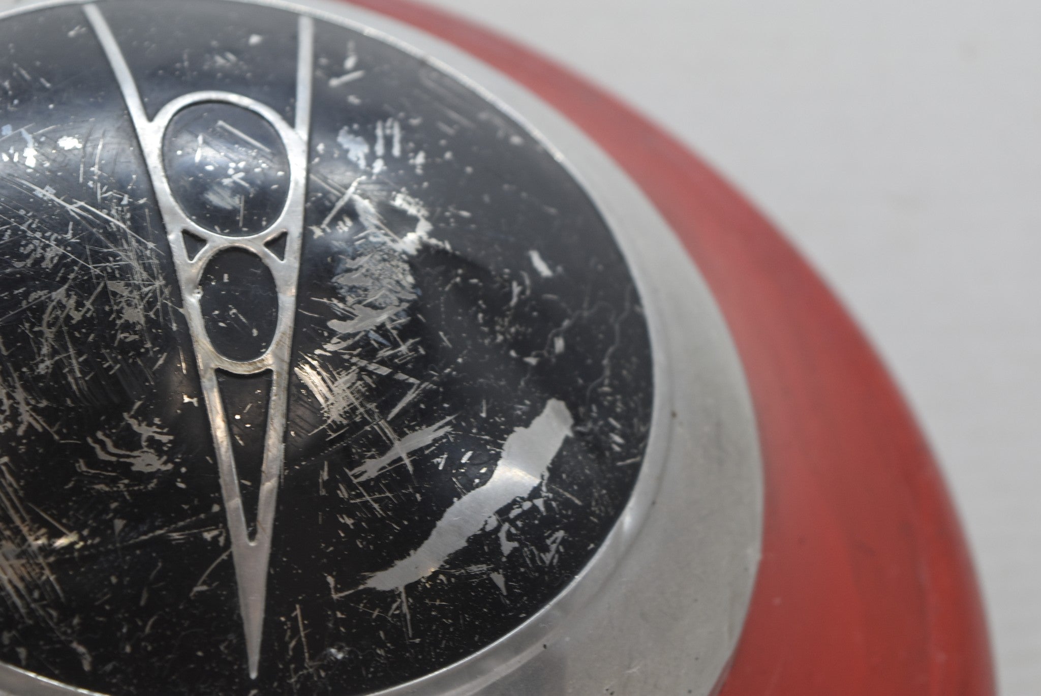 1936 Ford V8 Hubcap Hub Cap Wheel Cover Dog Dish Poverty 1930s Old Bub ...