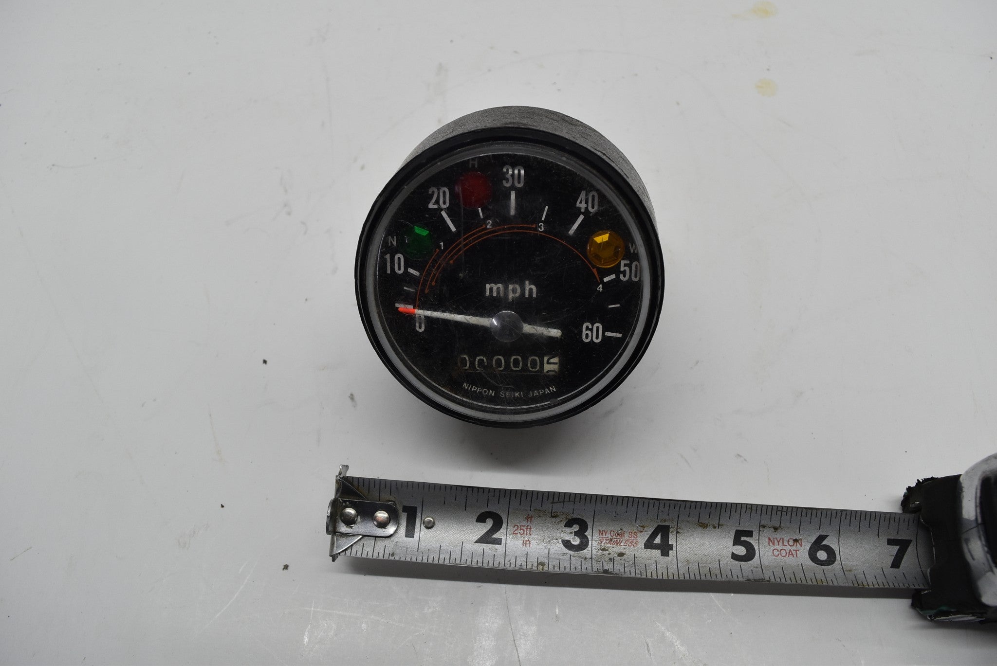 1971 1972 1973 HONDA SCRAMBLER CL70 SPEEDOMETER GAUGE SPEEDO GAGE K1 K ...