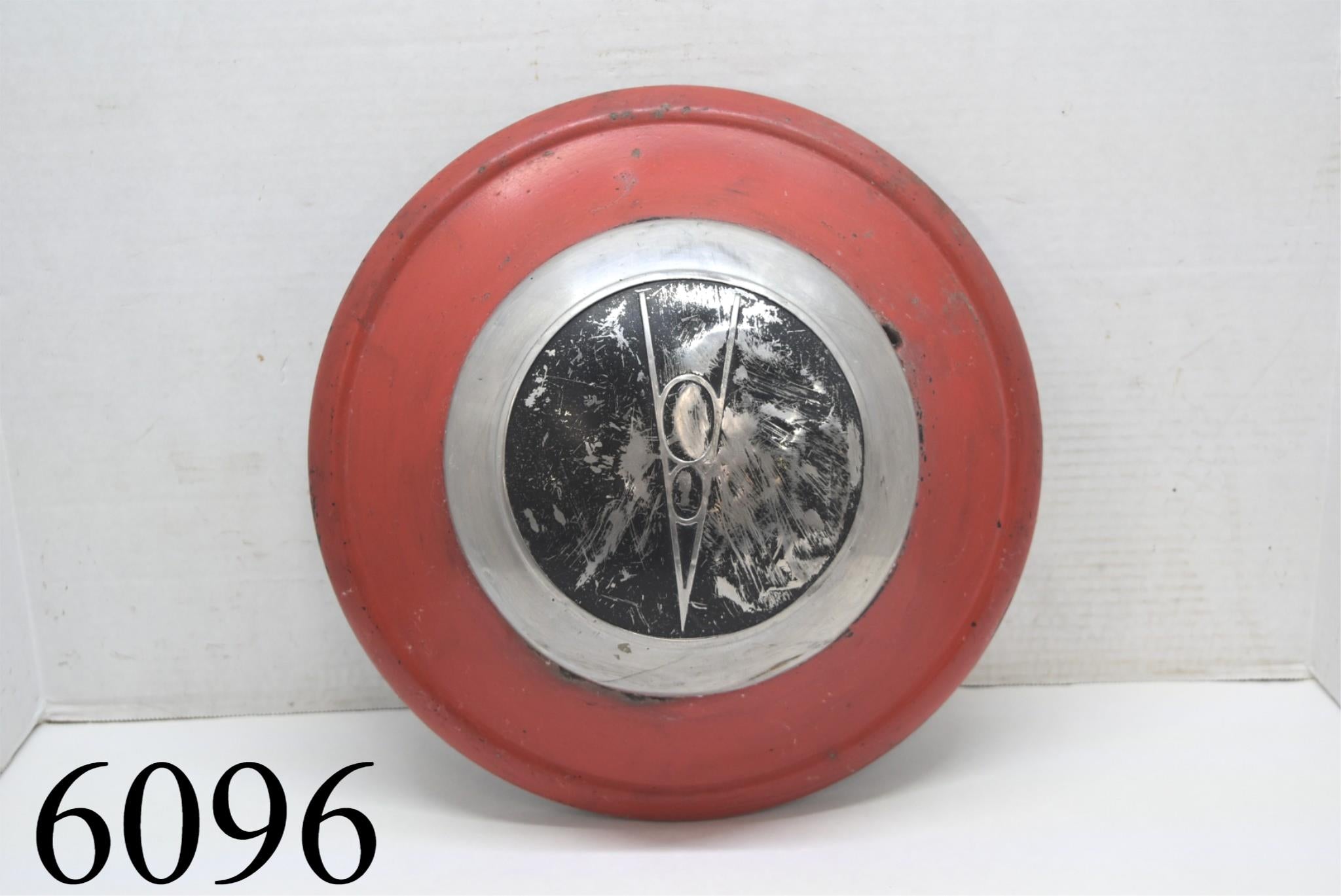 1936 Ford V8 Hubcap Hub Cap Wheel Cover Dog Dish Poverty 1930s Old Bub ...