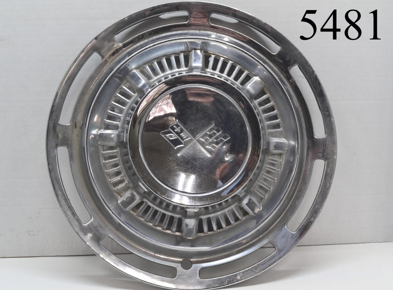 Original 1959 59 Chevrolet Impala Hubcap Vintage RatRod Wheel Cover 14 ...