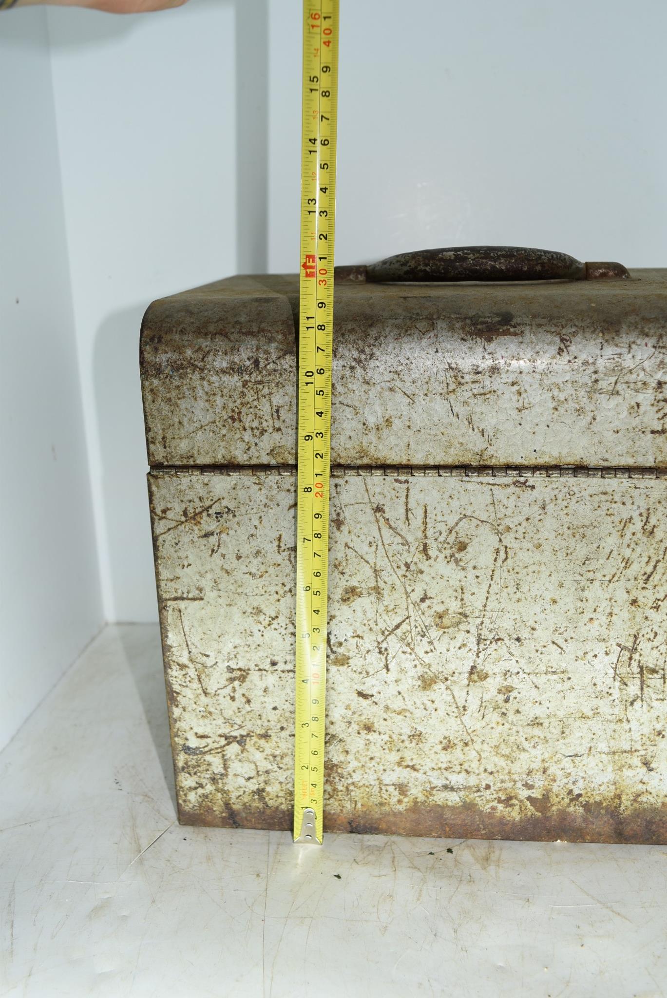 Vintage Metal Parsons Co Saw Box With Blades + Latch Man Cave– FatMan's ...