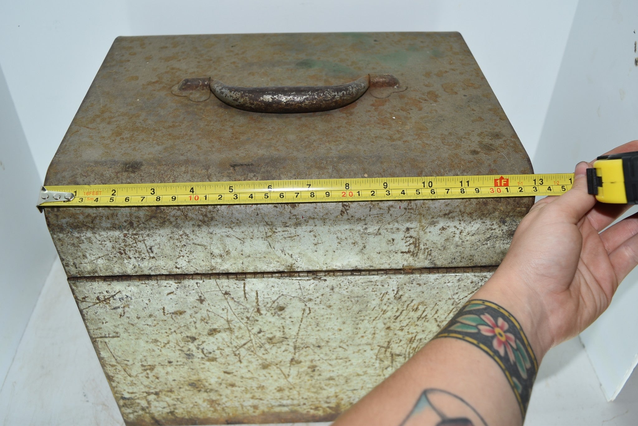 Vintage Metal Parsons Co Saw Box With Blades + Latch Man Cave– FatMan's ...