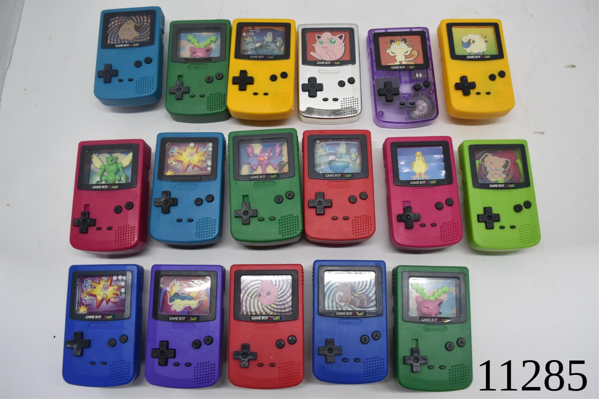 LOT OF 17 BURGER KING GAMEBOY COLOR TOYS POKEMON– FatMan's Garage, LLC