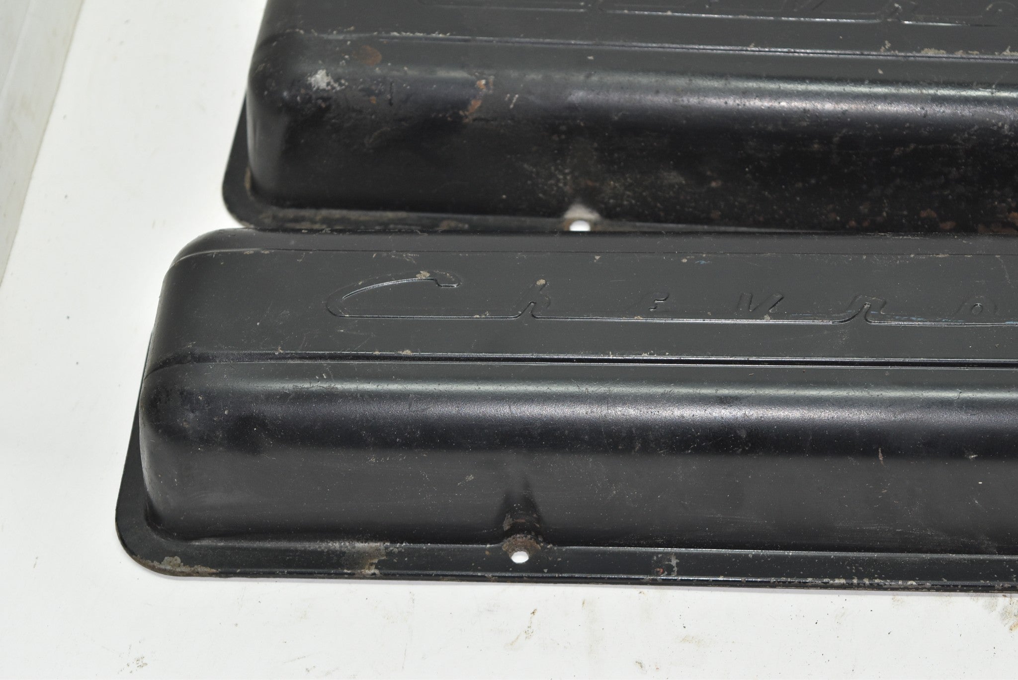 OEM vintage Small Block Chevy Valve Covers Chevrolet Camaro nova impal ...