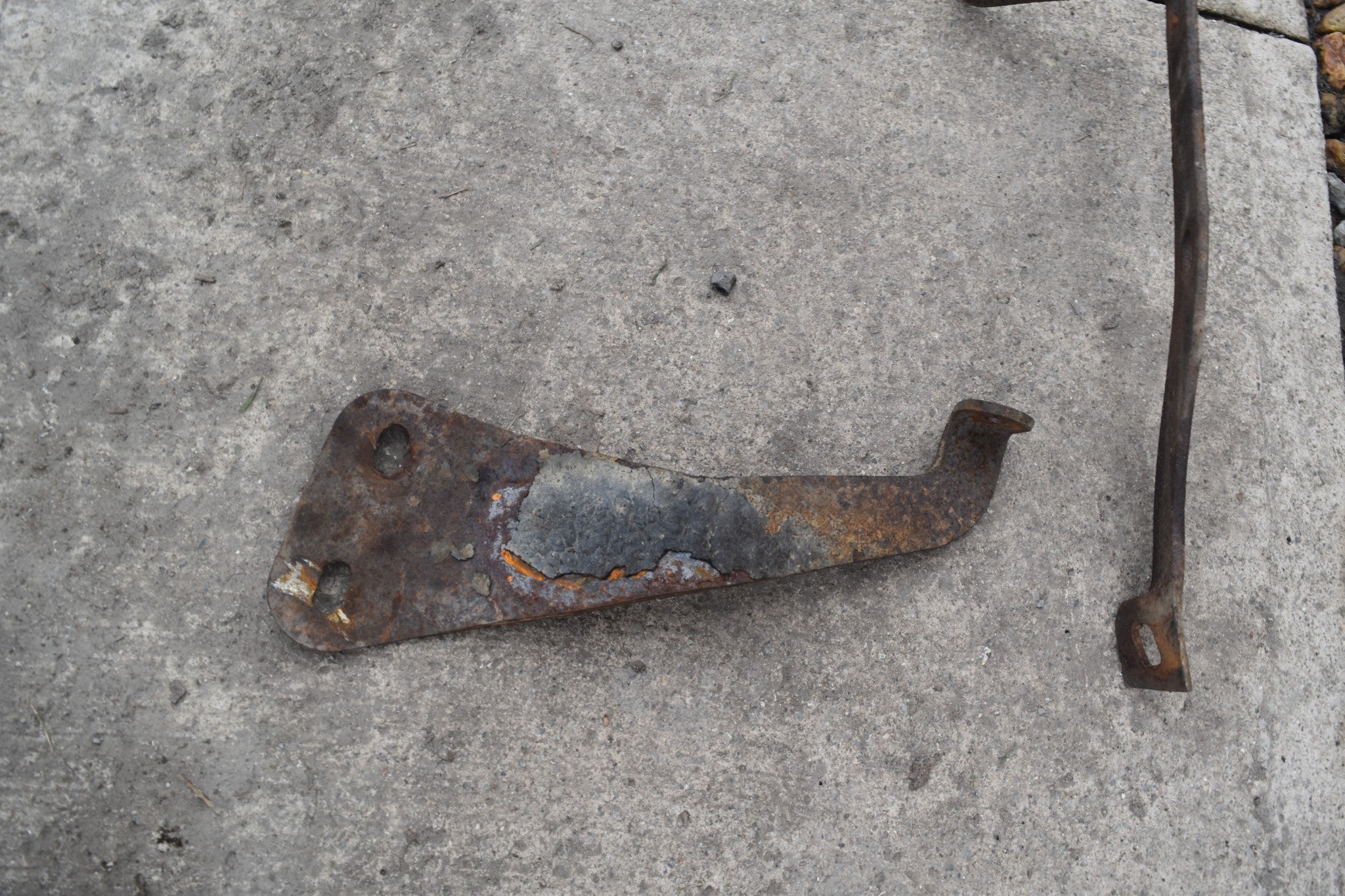 1958 1959 1960 Ford Thunderbird Front Bumper To Frame Bracket Brackets ...