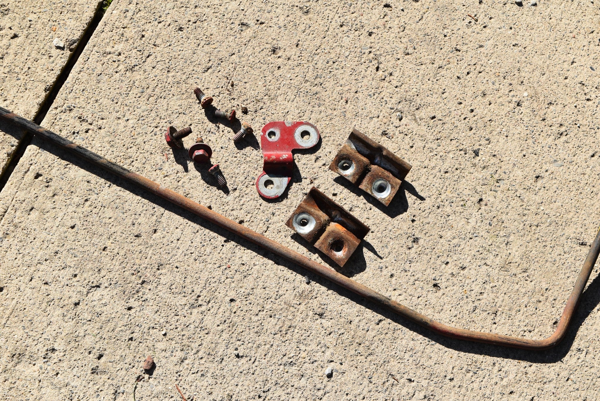 1968 Ford Ranchero Tailgate Torsion Rod Spring Assist Tail Gate Releas ...