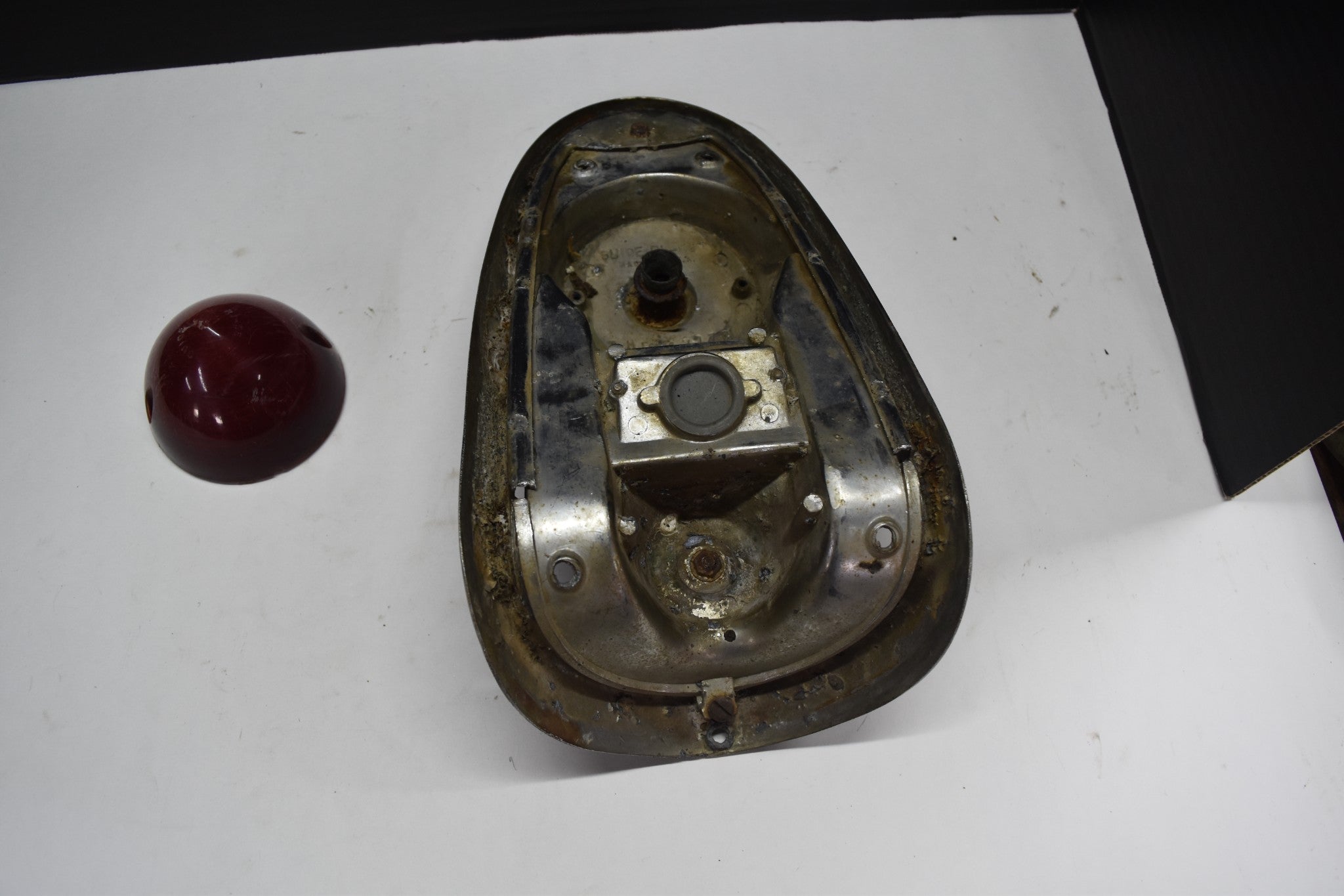 1956 CHEVY CHEVROLET BEL AIR TAILLIGHT RIGHT RH PASSENGER 56 TAIL LIGH ...