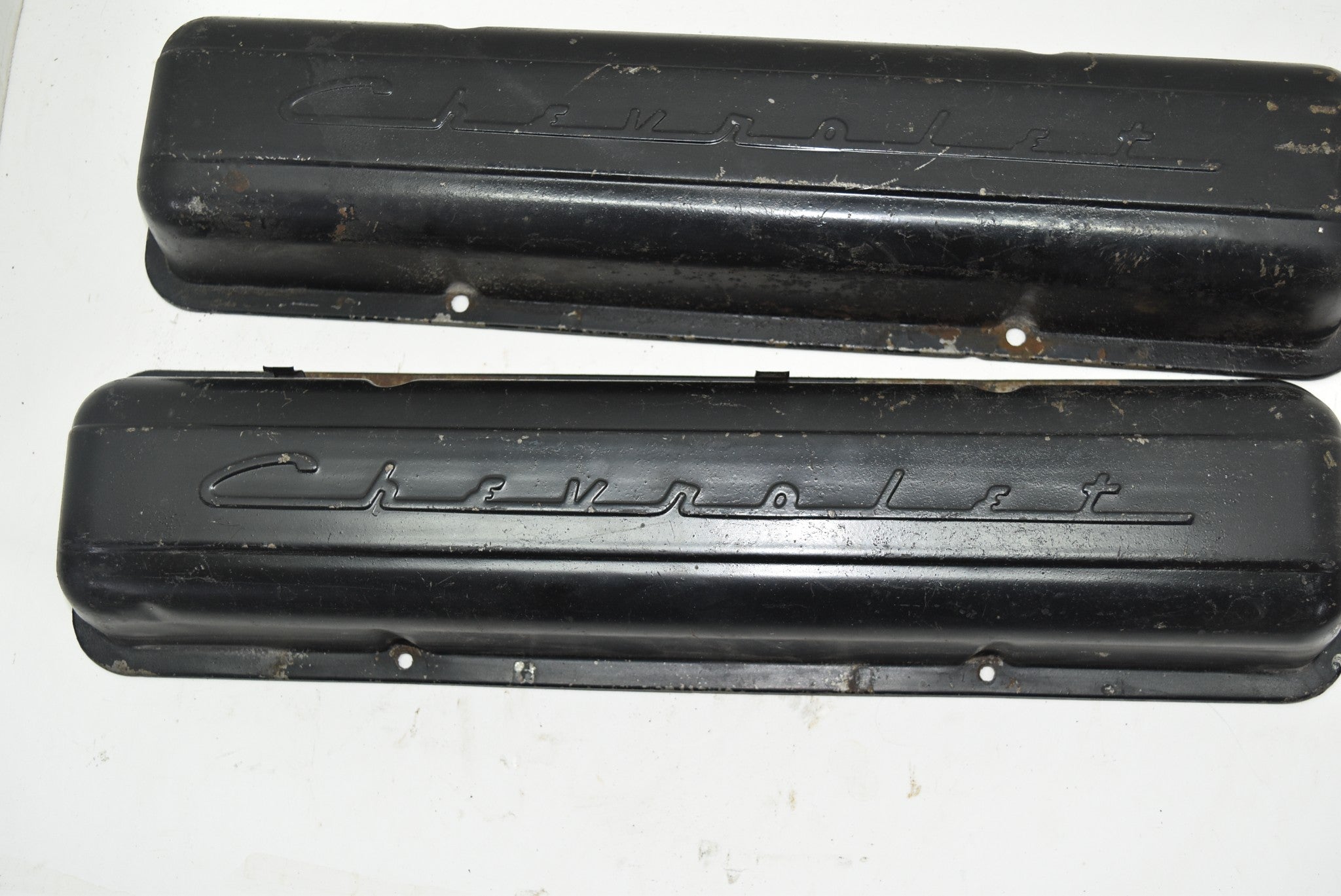 OEM vintage Small Block Chevy Valve Covers Chevrolet Camaro nova impal ...