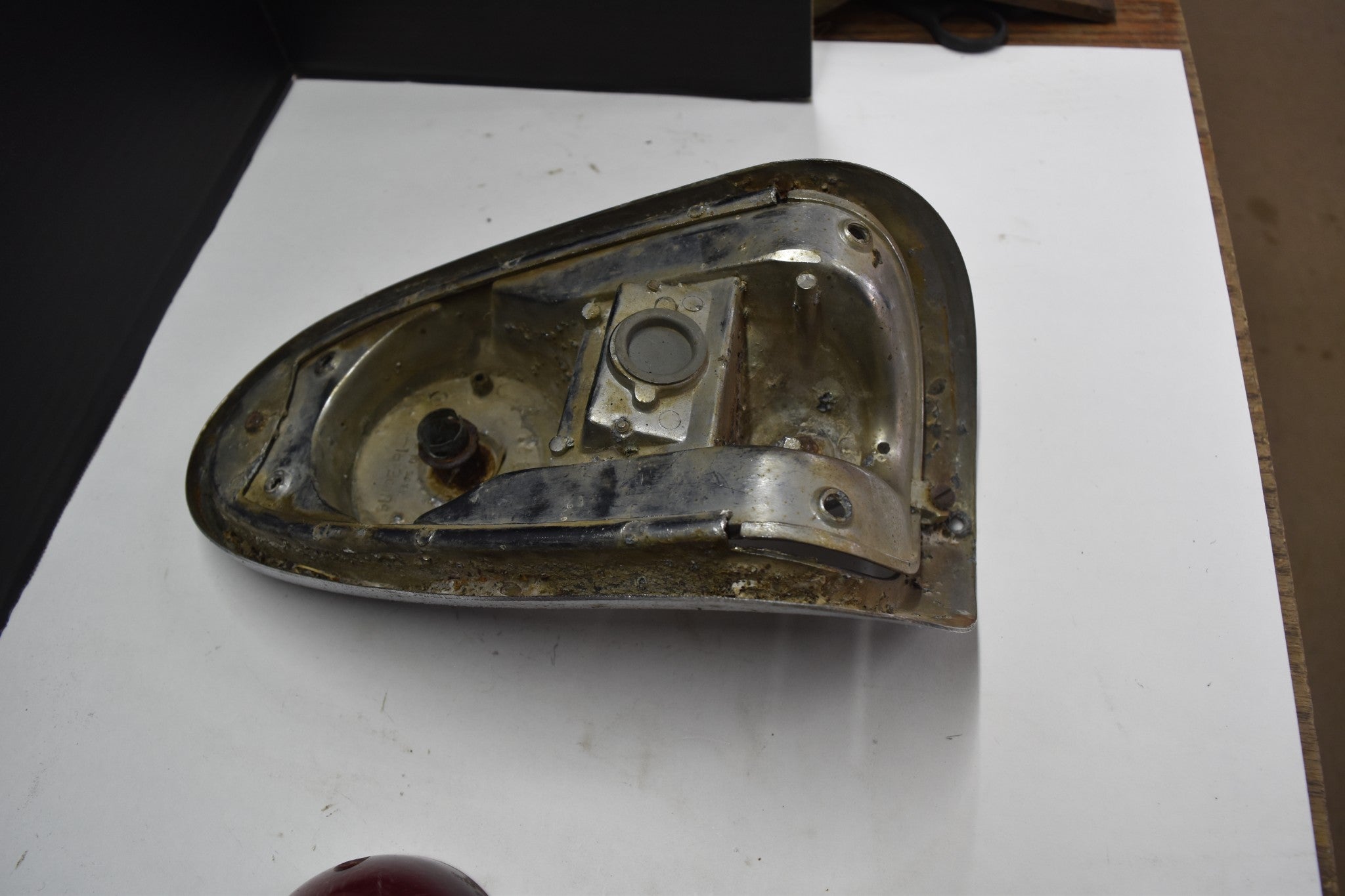 1956 CHEVY CHEVROLET BEL AIR TAILLIGHT RIGHT RH PASSENGER 56 TAIL LIGH ...