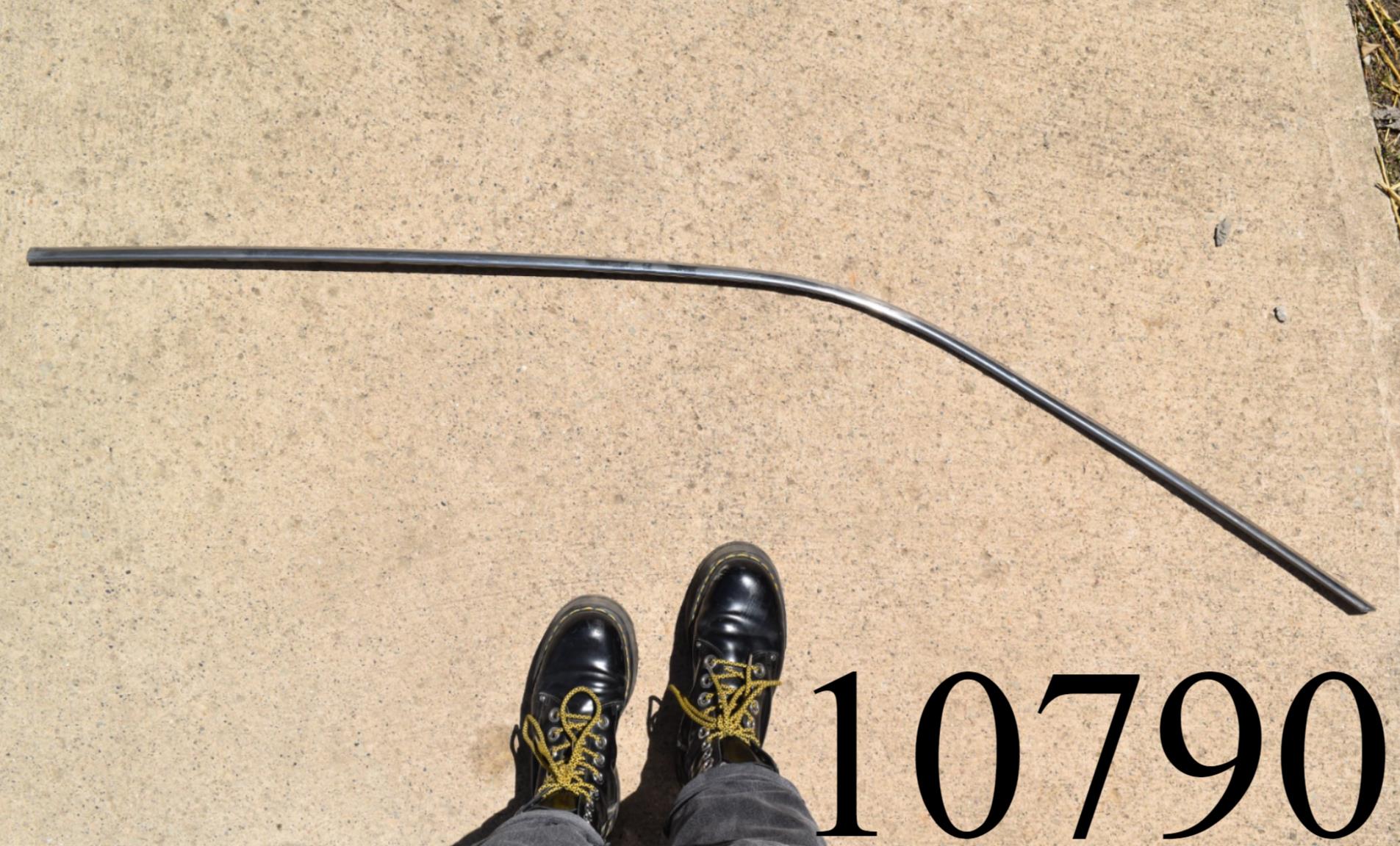 1964 Ford Galaxie 500 2 Door Hardtop Left Driver Drip Rail Roof Trim E ...