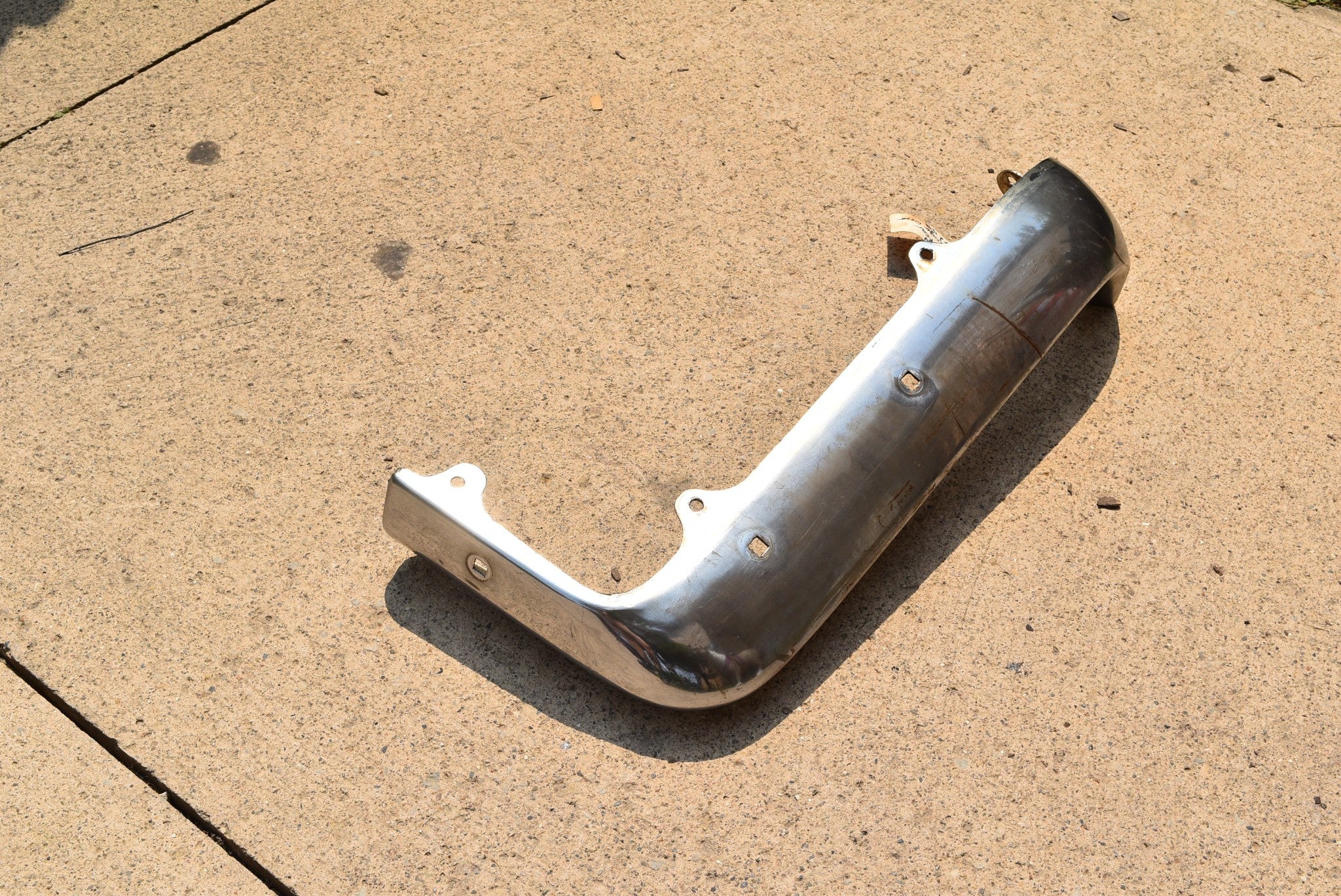 Original 1958-1960 Ford Thunderbird RH Rear Bumper Section Right 58 59 ...