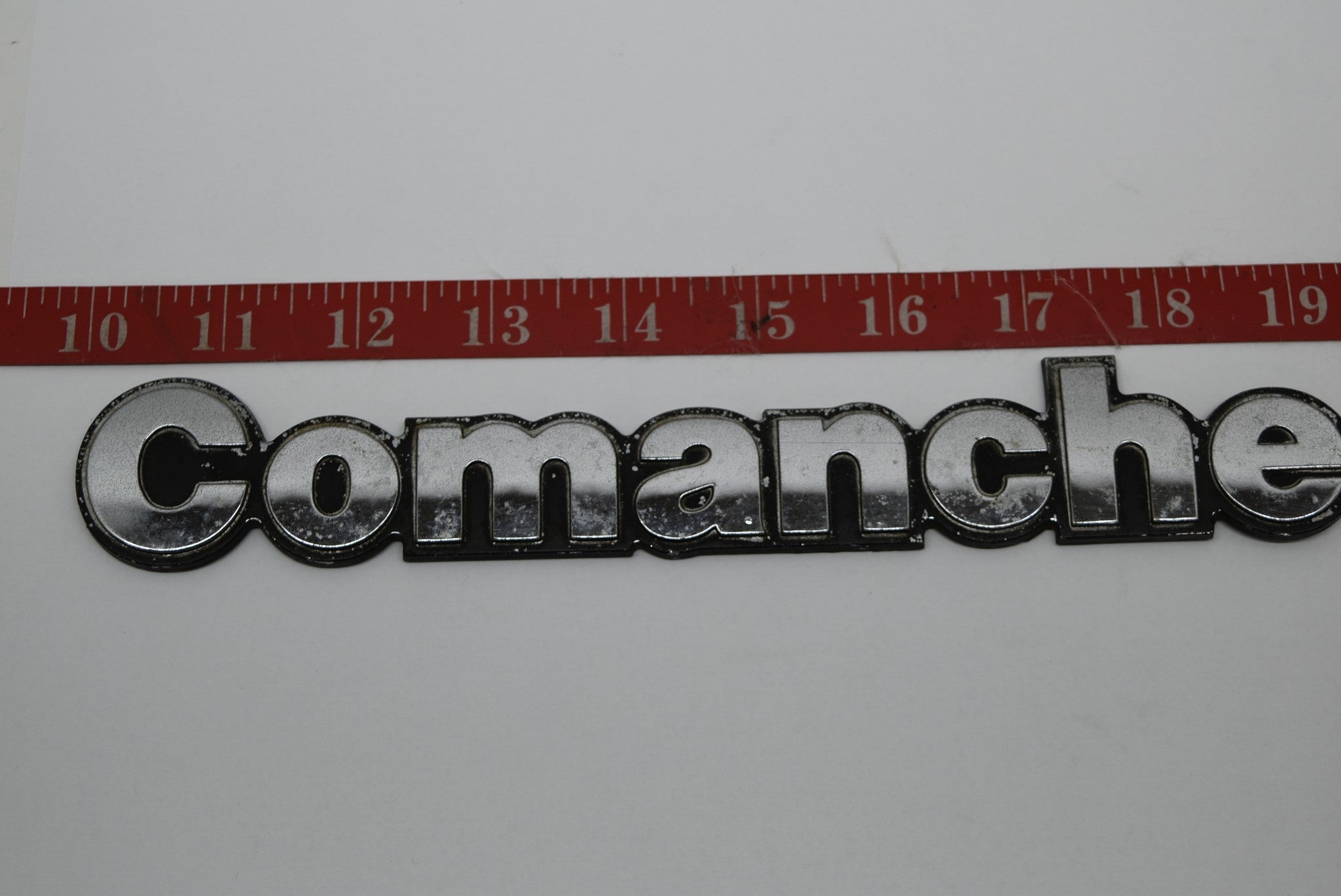 85-92 Jeep Comanche MJ Front Fender Emblem Script Badge– FatMan's ...