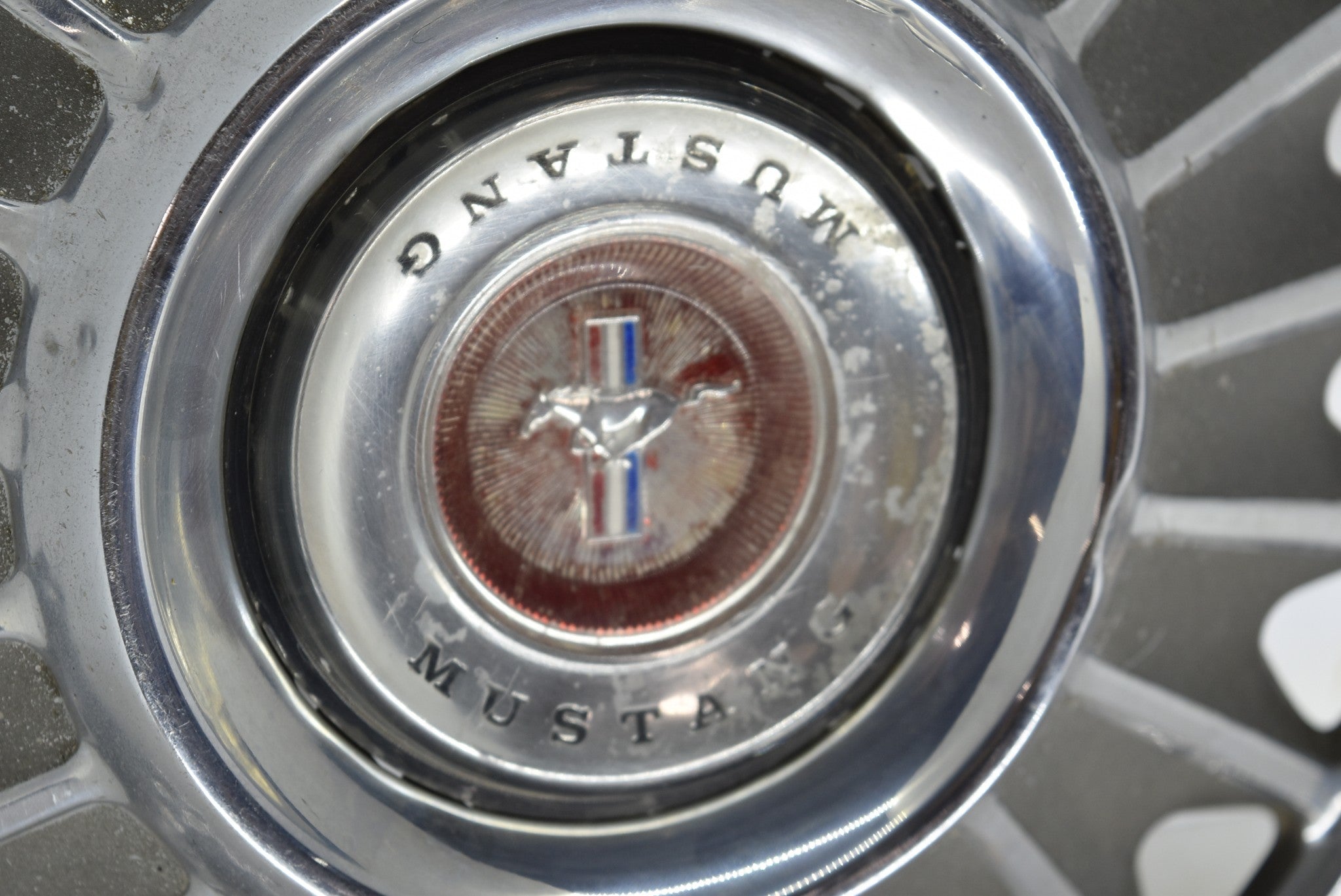 1967-1968 Ford Mustang 14" Hubcap Original With Center Emblem– FatMan's ...
