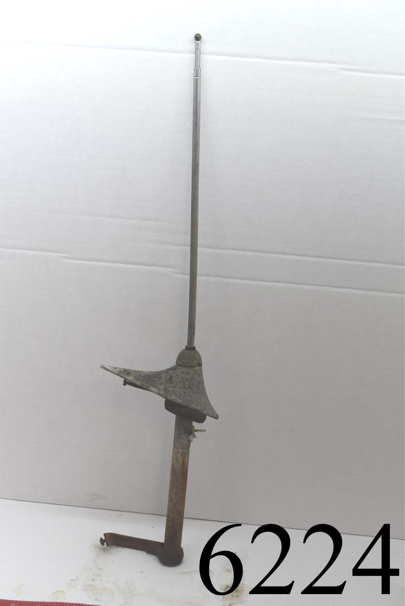 1958 Chevrolet Impala Antenna OEM 58 Chevy Rear Quarter Base Bezel Rad ...