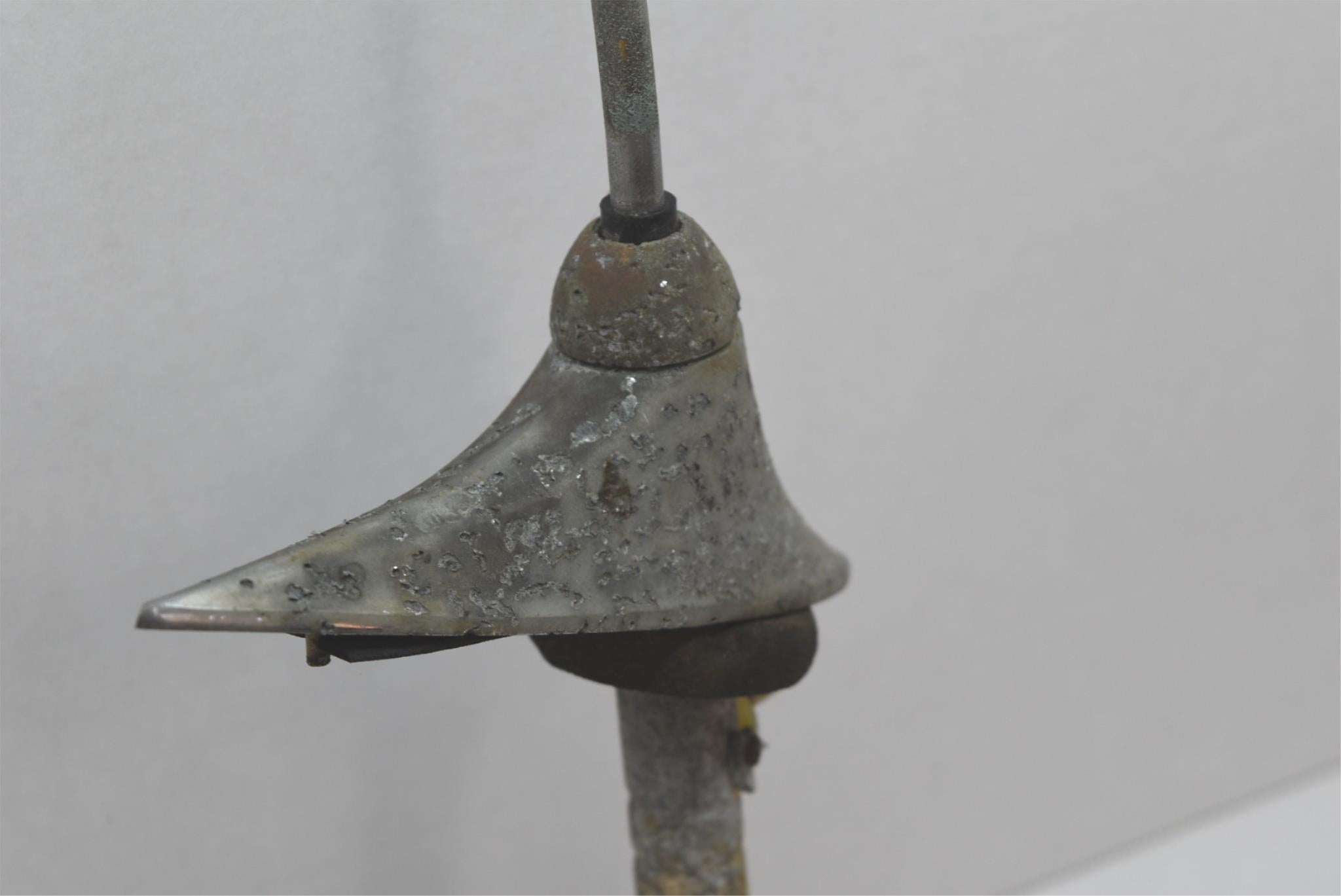 1958 Chevrolet Impala Antenna OEM 58 Chevy Rear Quarter Base Bezel Rad ...