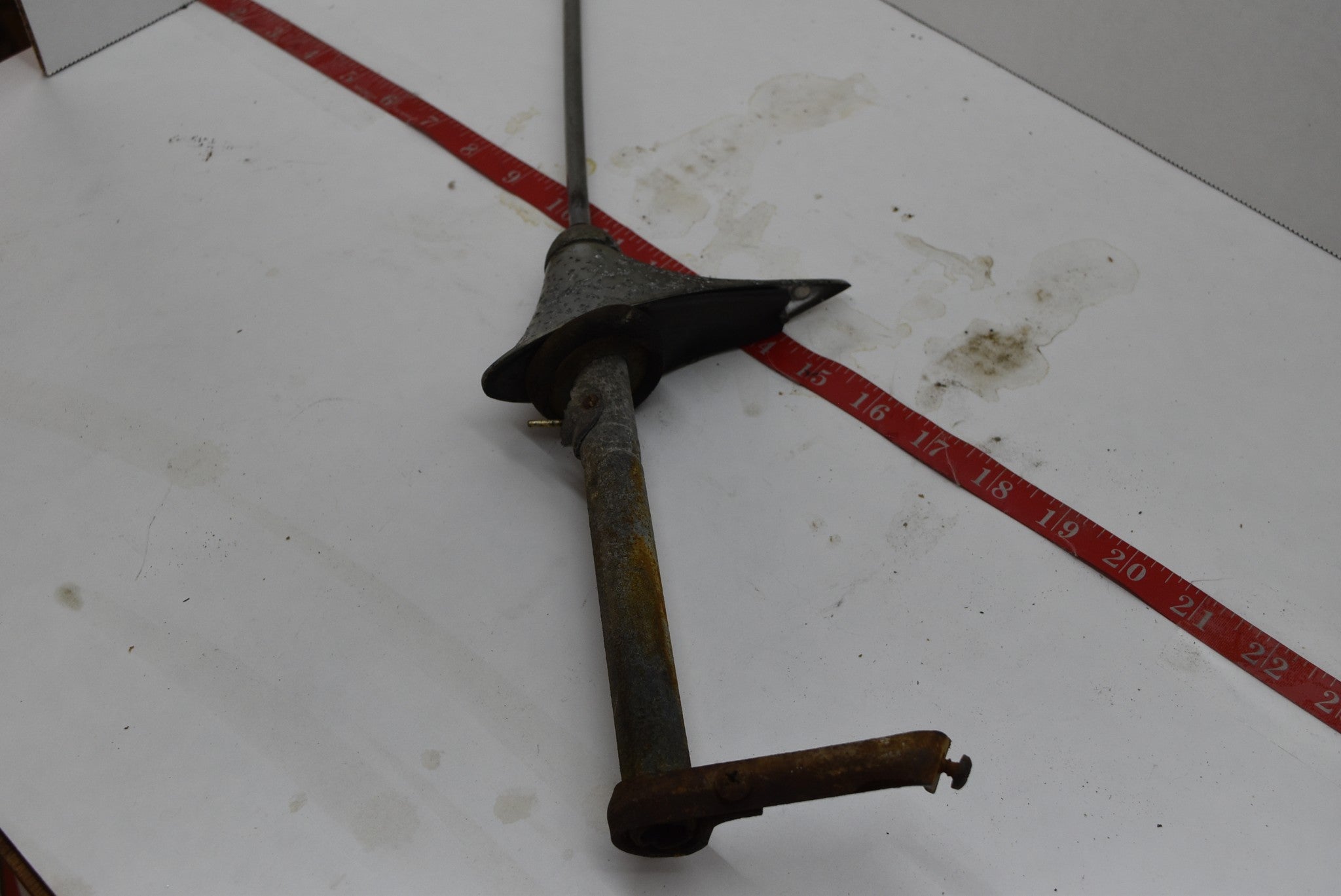 1958 Chevrolet Impala Antenna OEM 58 Chevy Rear Quarter Base Bezel Rad ...