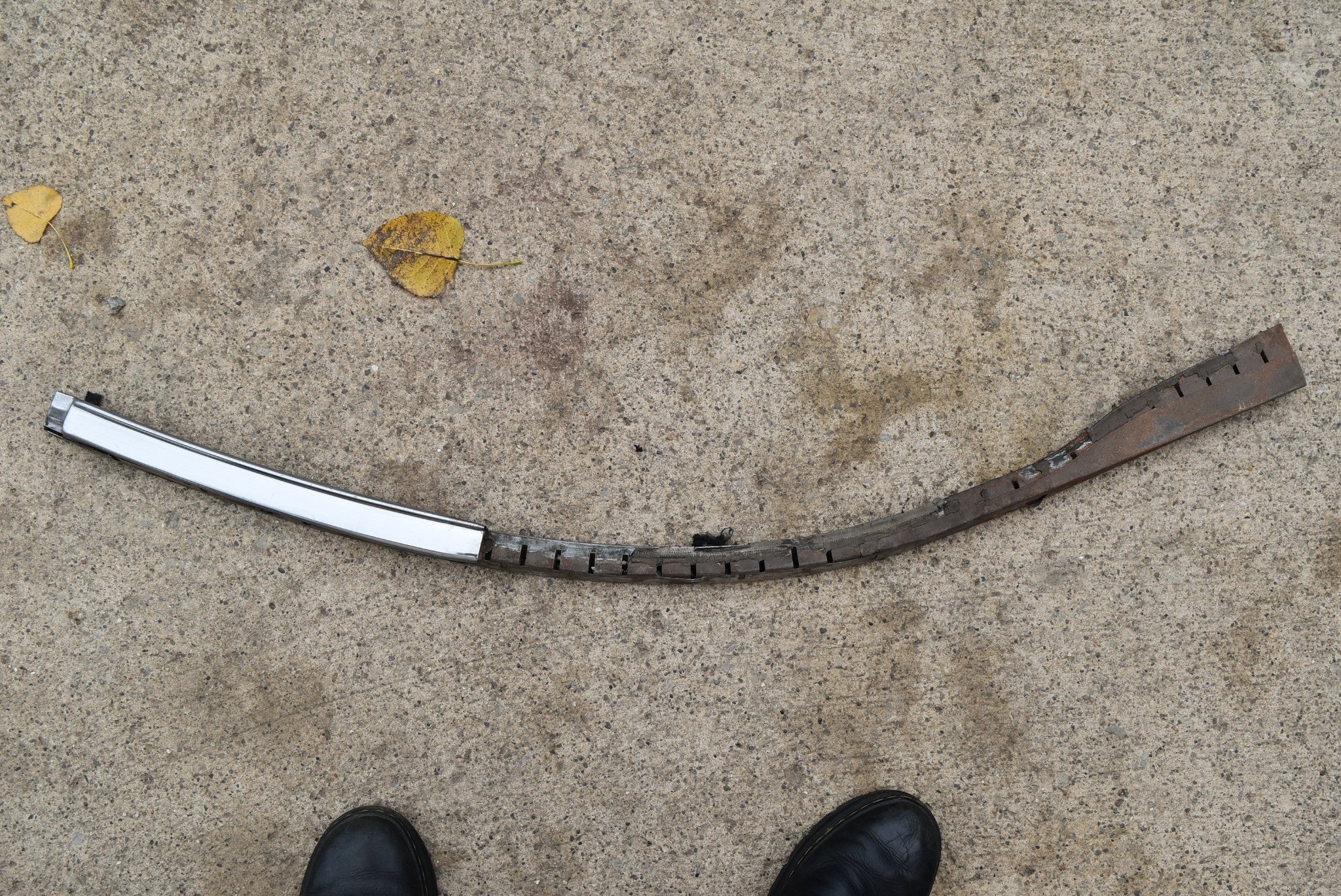 1957 Chevy 2 dr Hardtop Right RH Quarter Rear Glass Channel Trim Mould ...