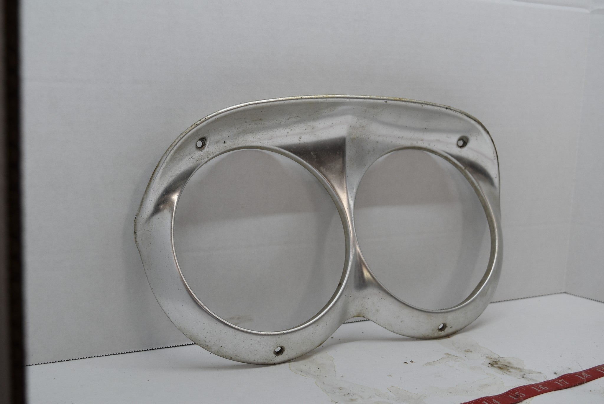1958 Chevrolet Impala Headlight Bezel Trim Chevy 58 OEM Bel Air Biscay ...
