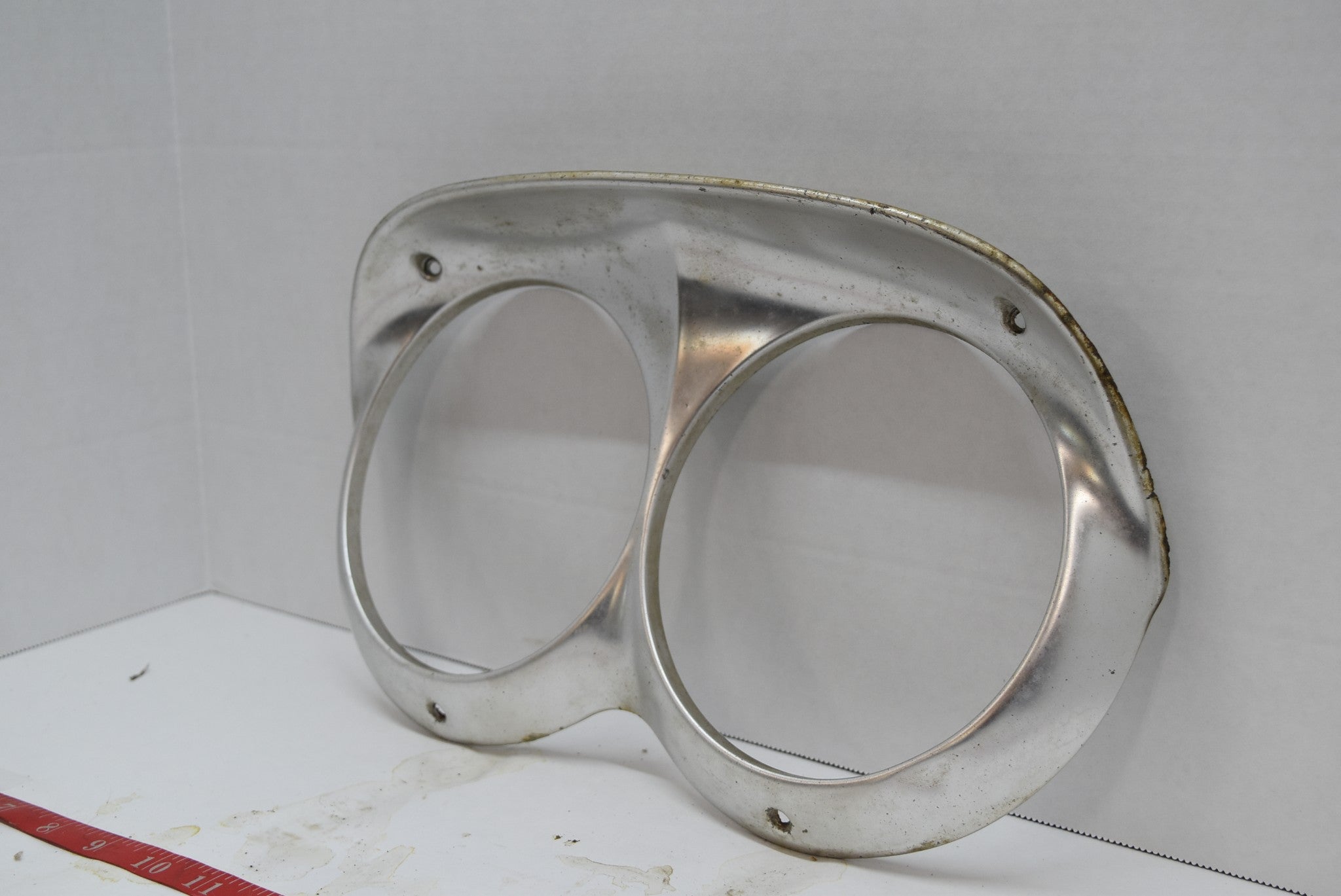 1958 Chevrolet Impala Headlight Bezel Trim Chevy 58 OEM Bel Air Biscay ...