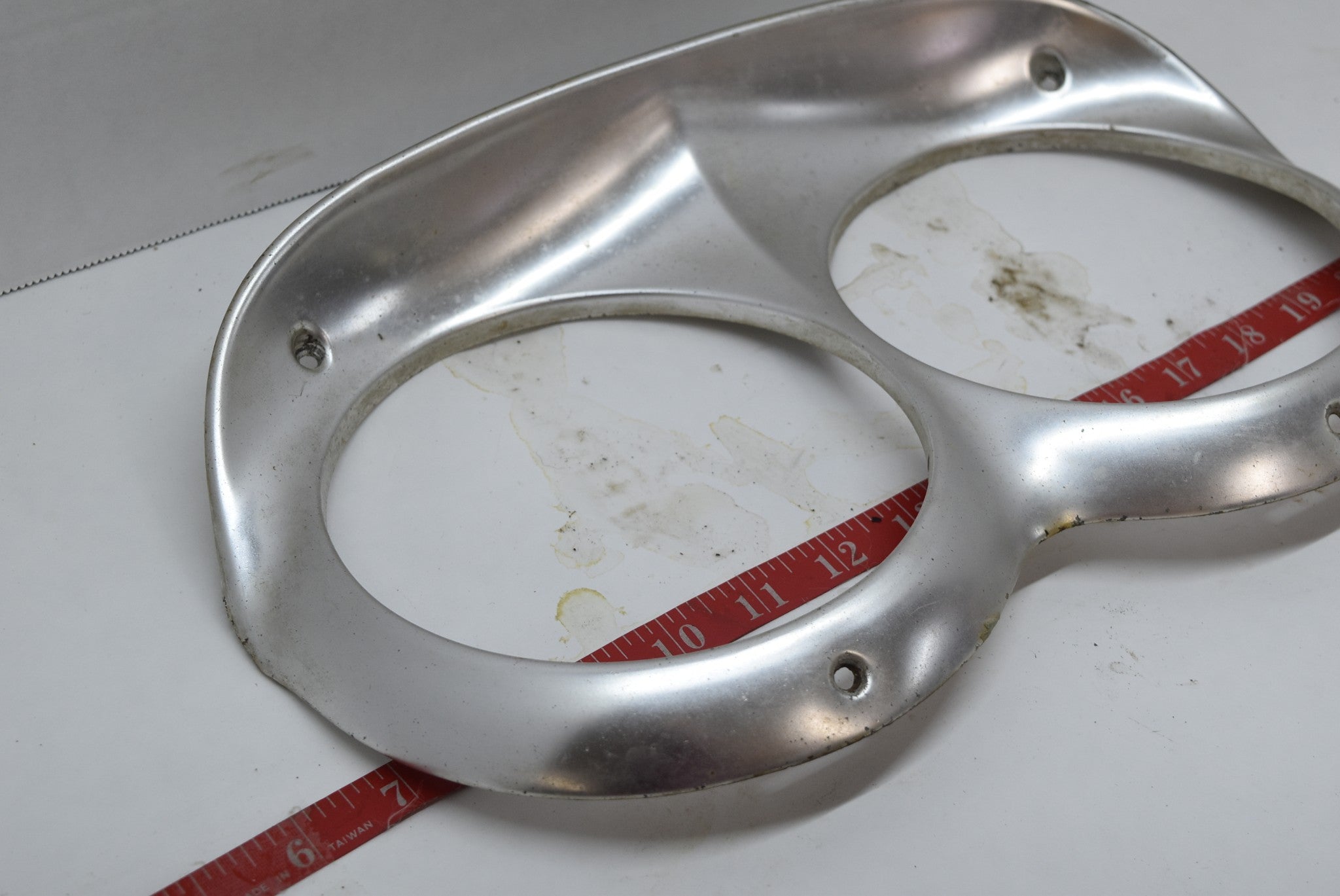 1958 Chevrolet Impala Headlight Bezel Trim Chevy 58 OEM Bel Air Biscay ...