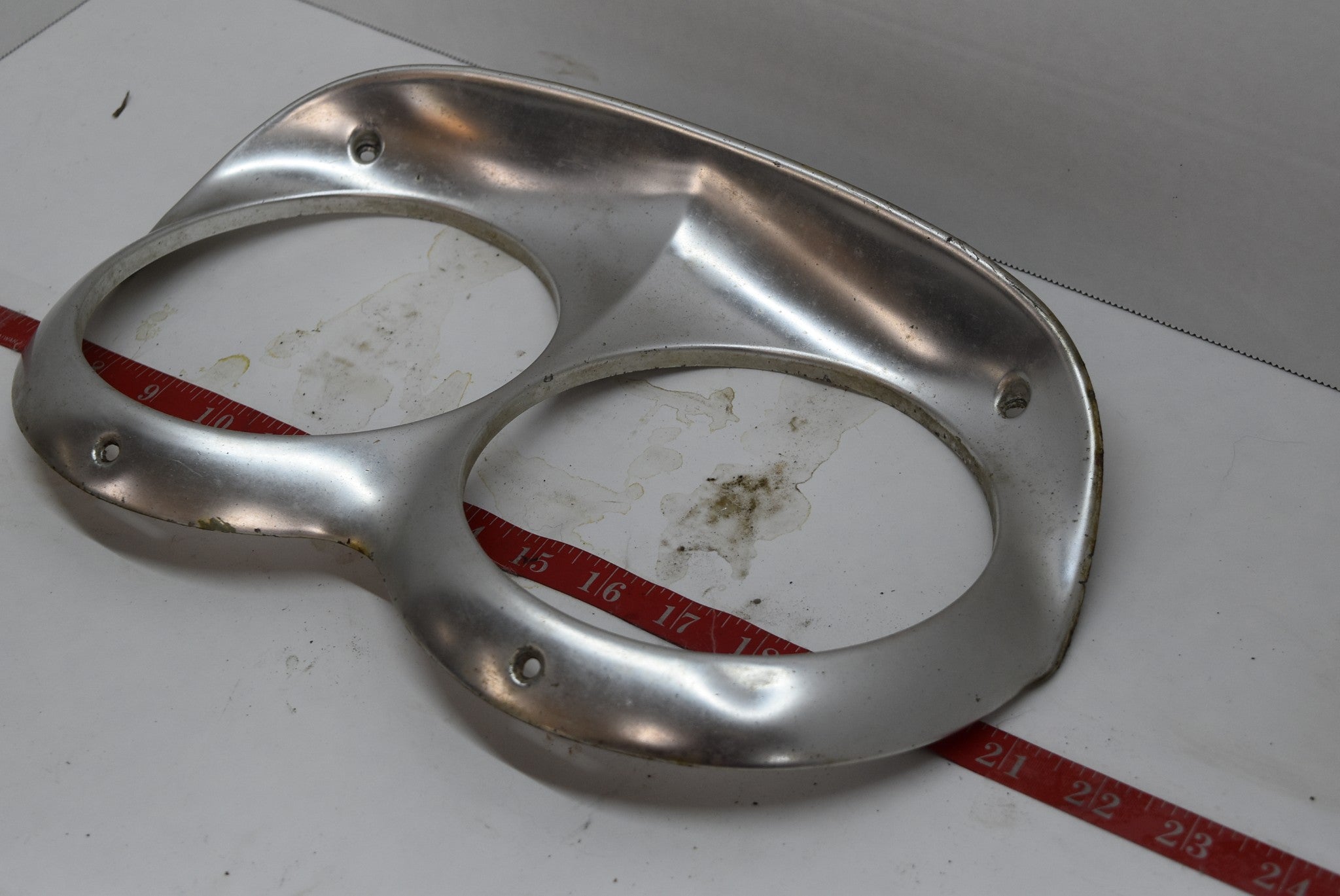 1958 Chevrolet Impala Headlight Bezel Trim Chevy 58 OEM Bel Air Biscay ...