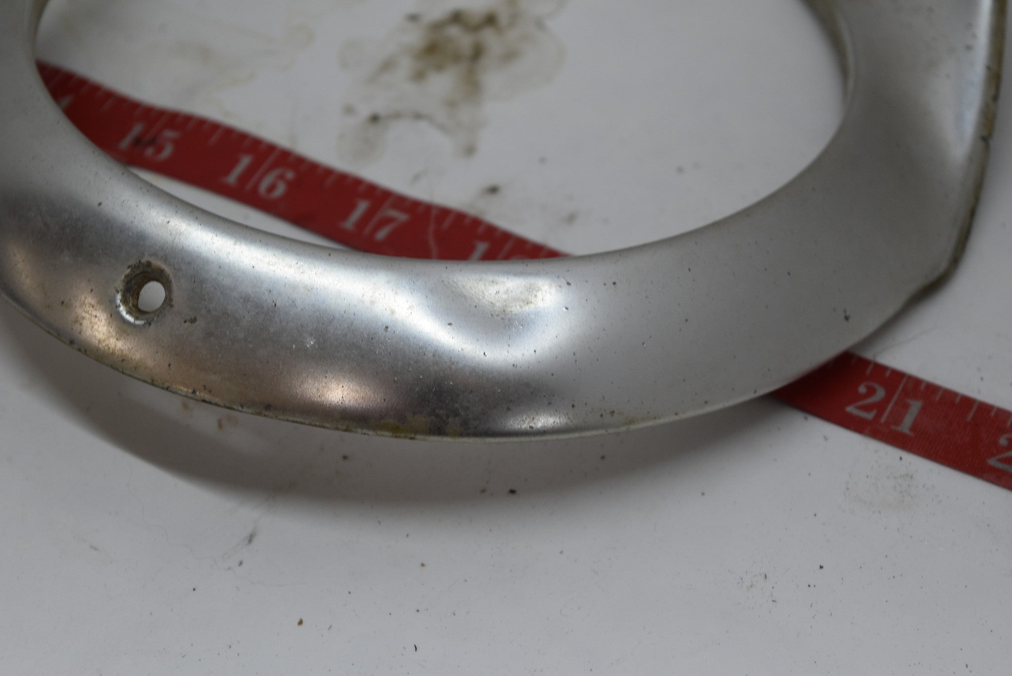 1958 Chevrolet Impala Headlight Bezel Trim Chevy 58 OEM Bel Air Biscay ...