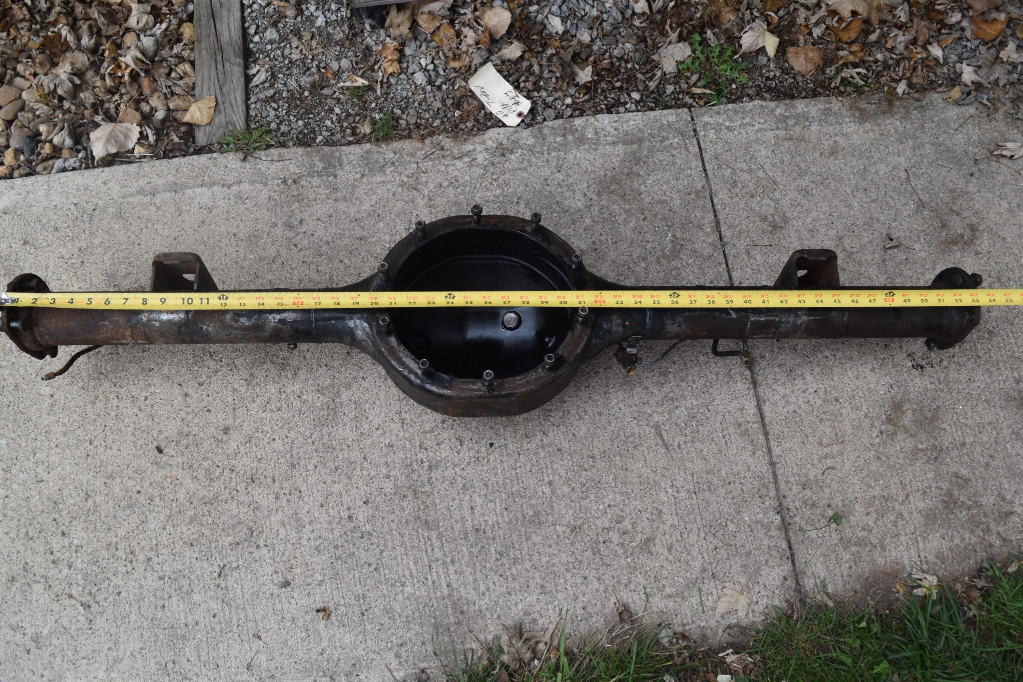 1957 FORD 9 INCH REAR AXLE DIFFERENTIAL HOUSING 57– FatMan's Garage, LLC