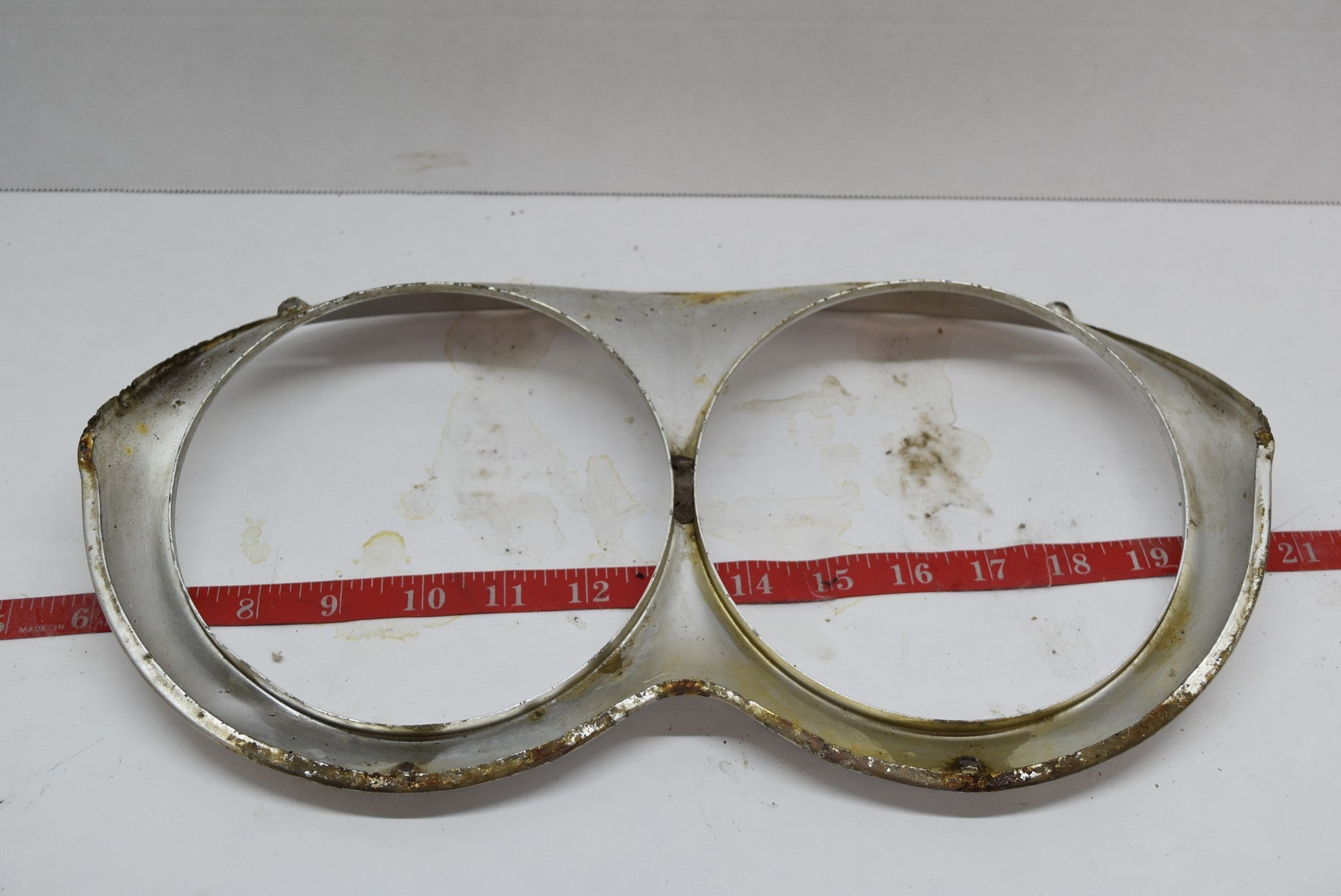 1958 Chevrolet Impala Headlight Bezel Trim Chevy 58 OEM Bel Air Biscay ...