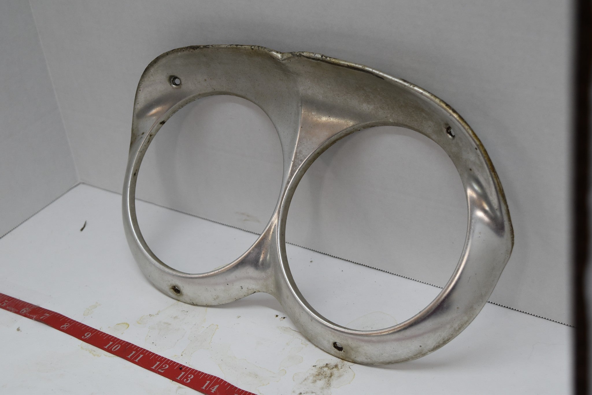 1958 Chevrolet Impala Headlight Bezel Trim Chevy 58 OEM Bel Air Biscay ...