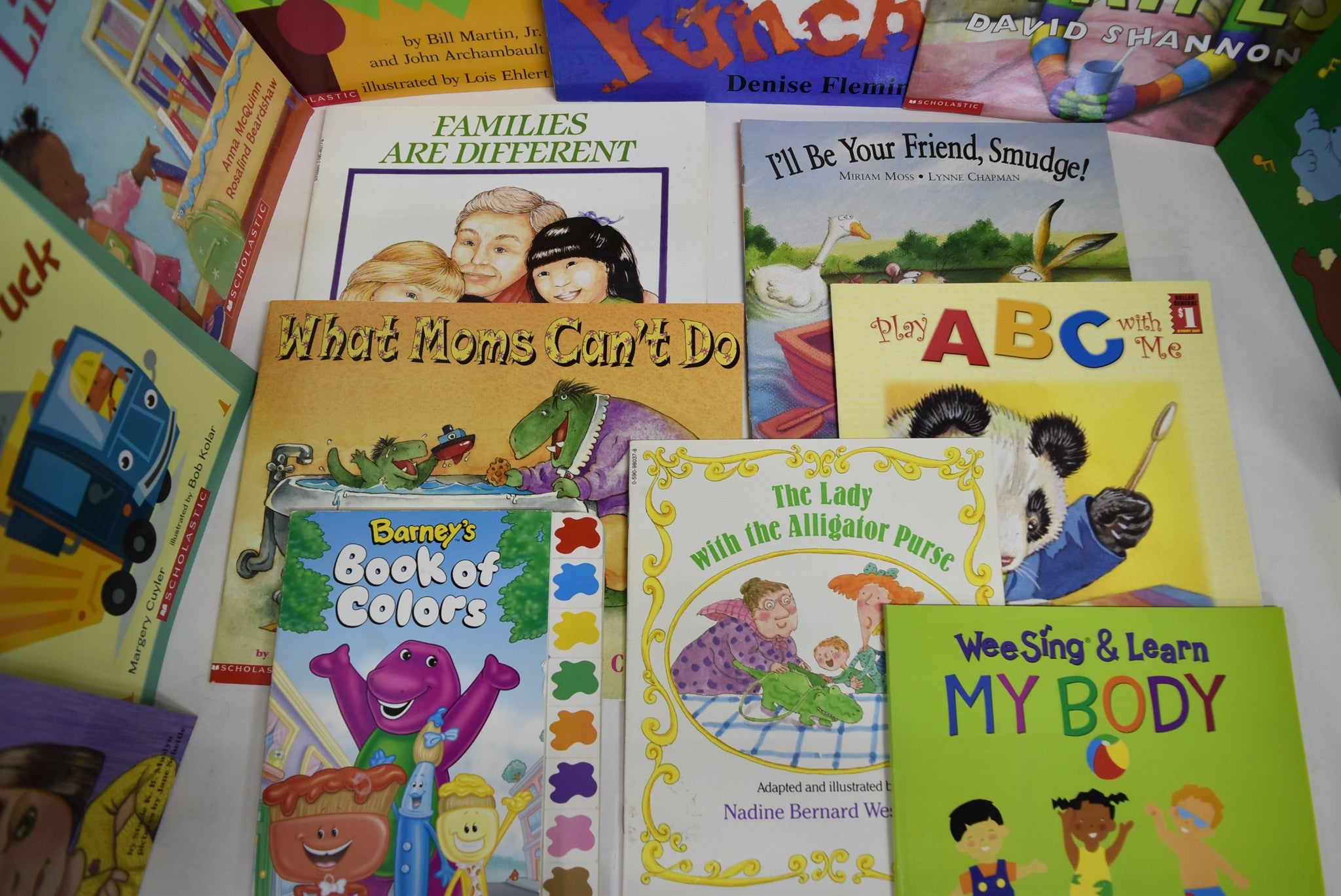 Lot of 15 Kids Variety Books Educational Learning Preschool Daycare Ba ...