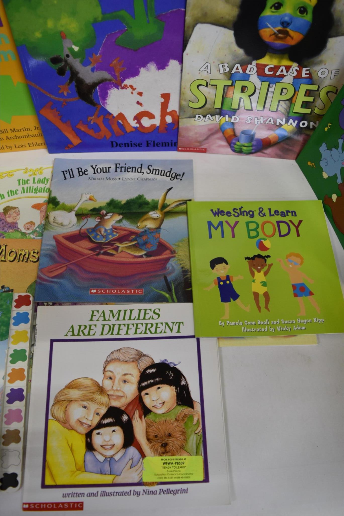 Lot of 15 Kids Variety Books Educational Learning Preschool Daycare Ba ...