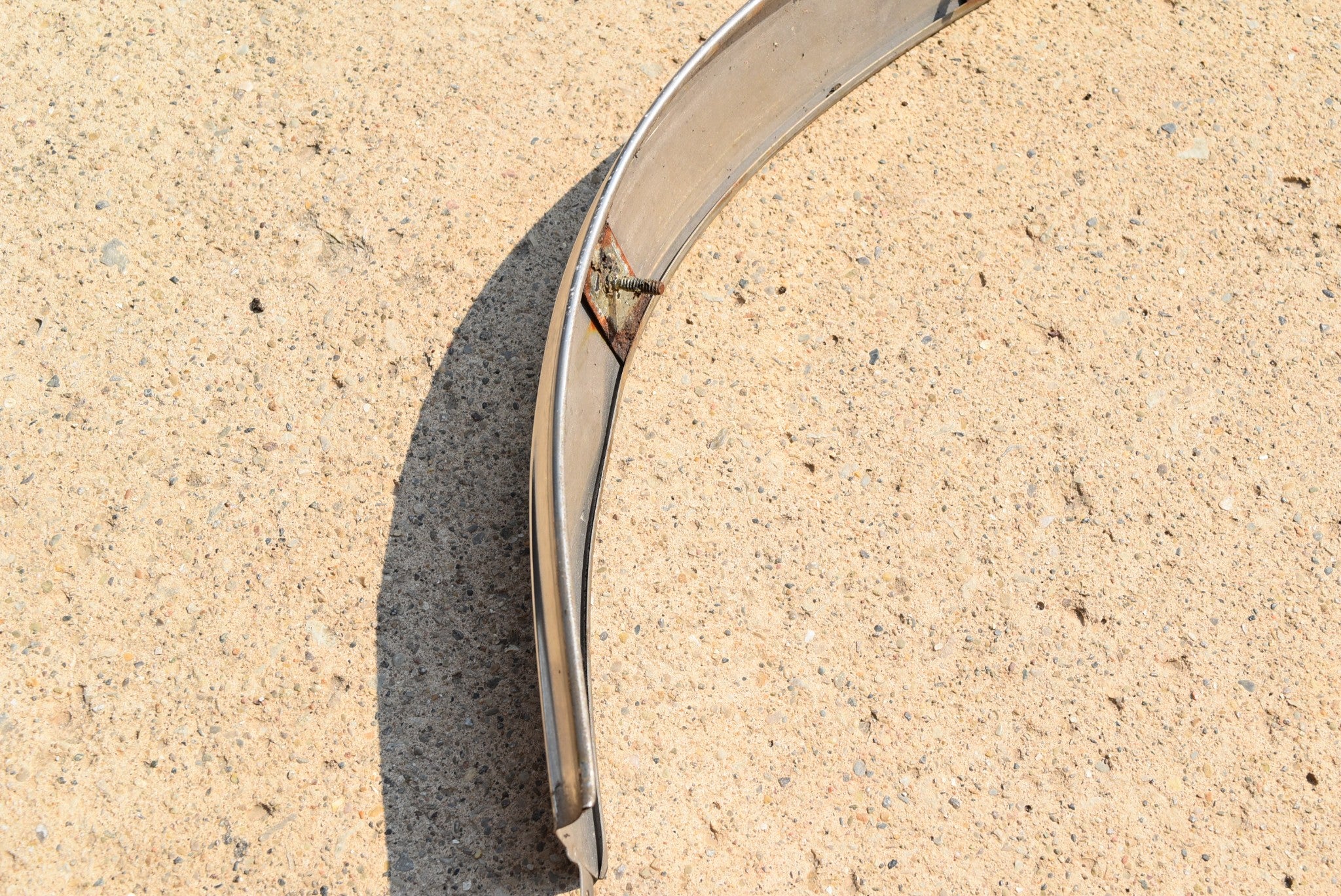 1958 Oldsmobile Super 88 Rear Windshield Window Upper Trim Moulding 58 ...