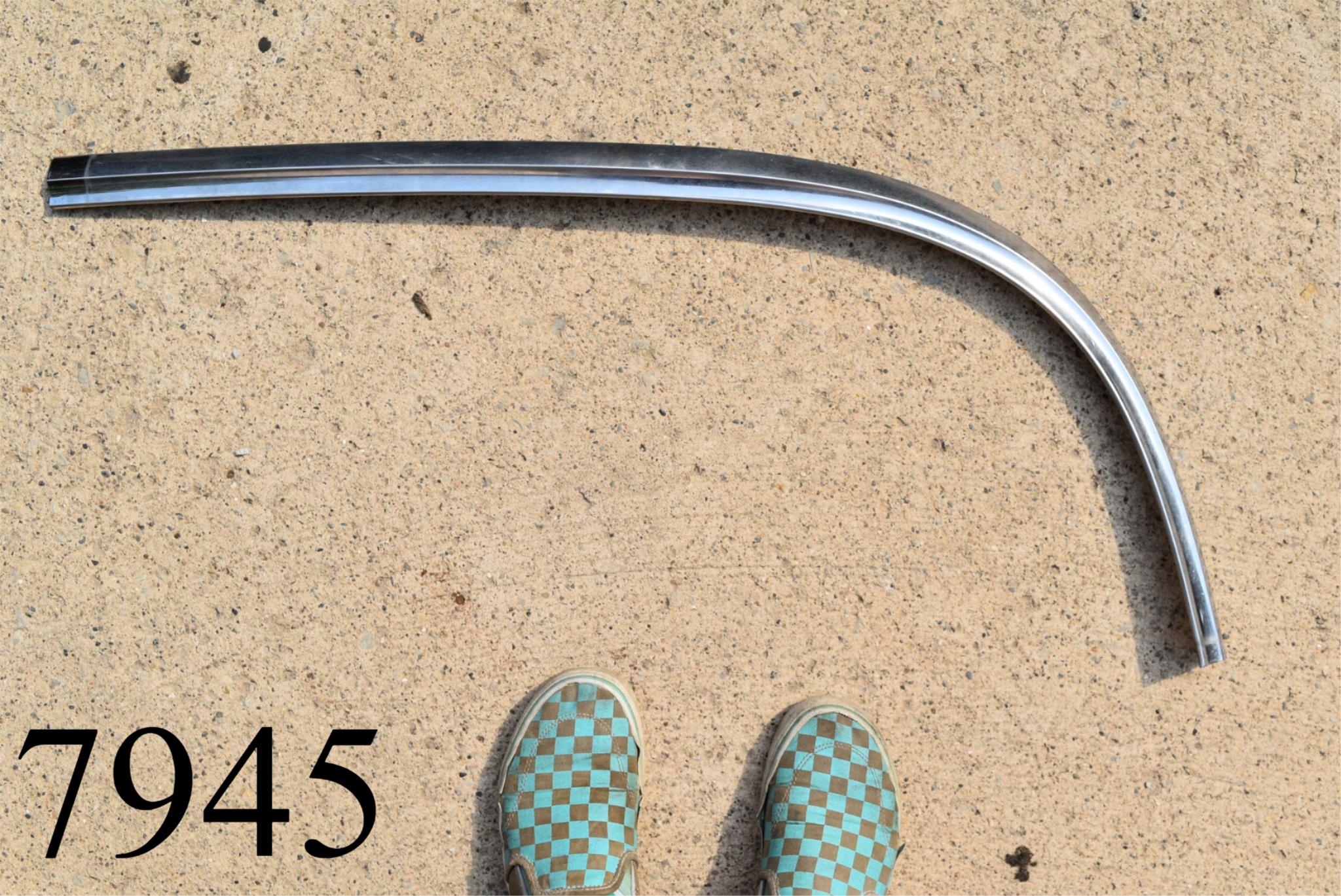 1958 Oldsmobile Super 88 Rear Windshield Trim Left Lower Driver 58 Old ...