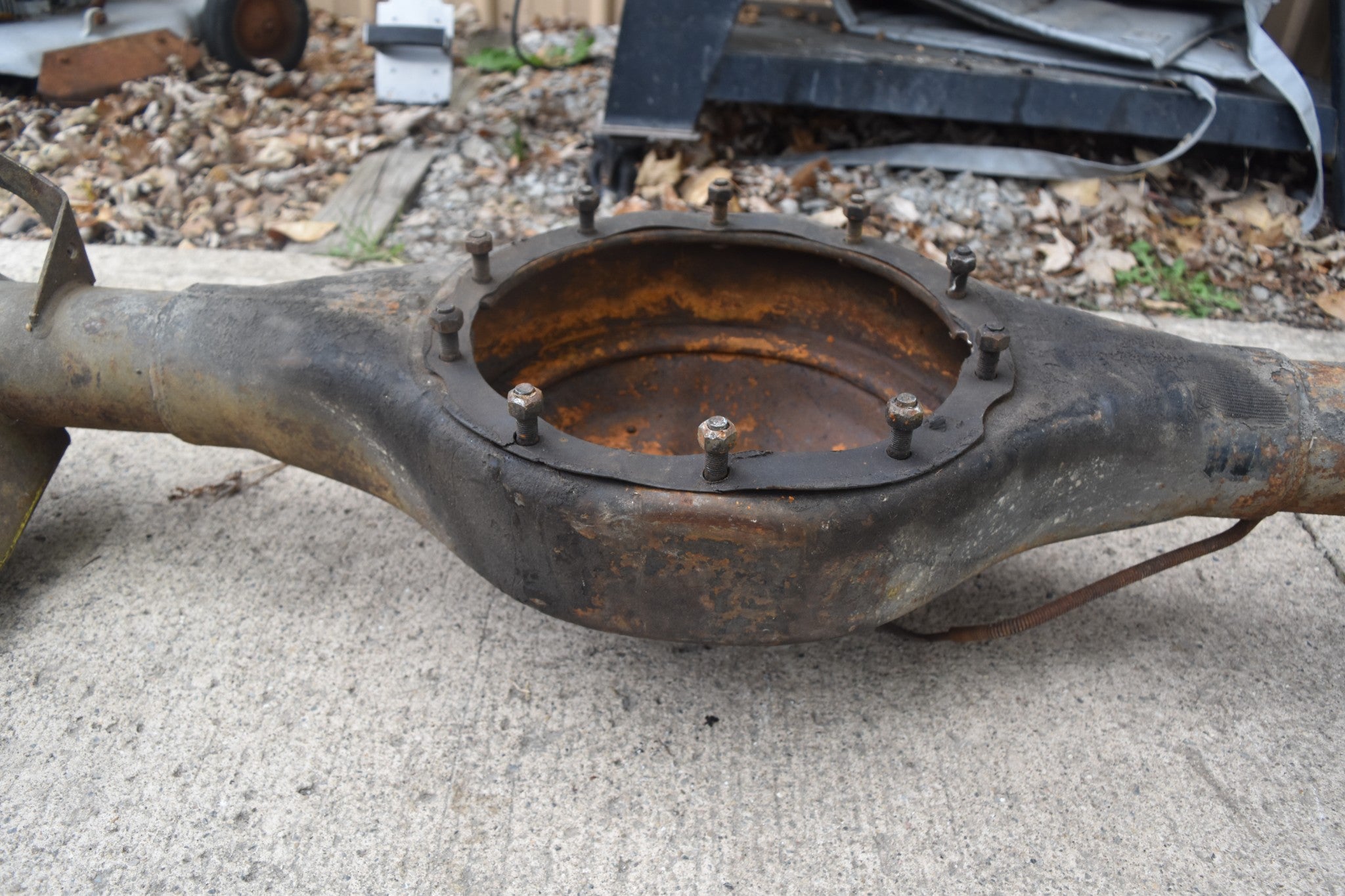 1972 FORD GRAN TORINO GTS 9 INCH REAR AXLE DIFFERENTIAL HOUSING 72 ...