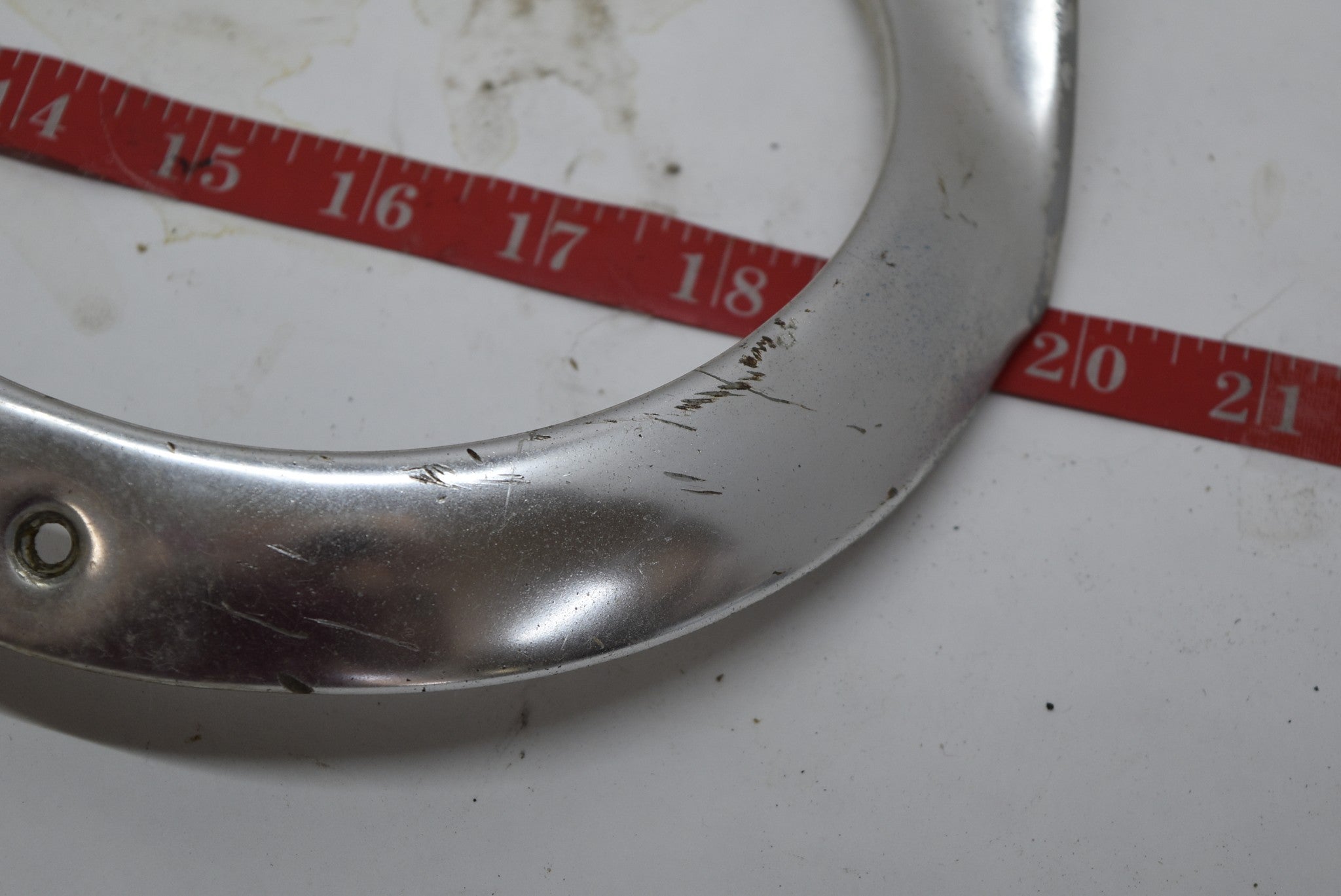 1958 Chevrolet Impala Headlight Bezel Trim Chevy 58 OEM Bel Air Biscay ...