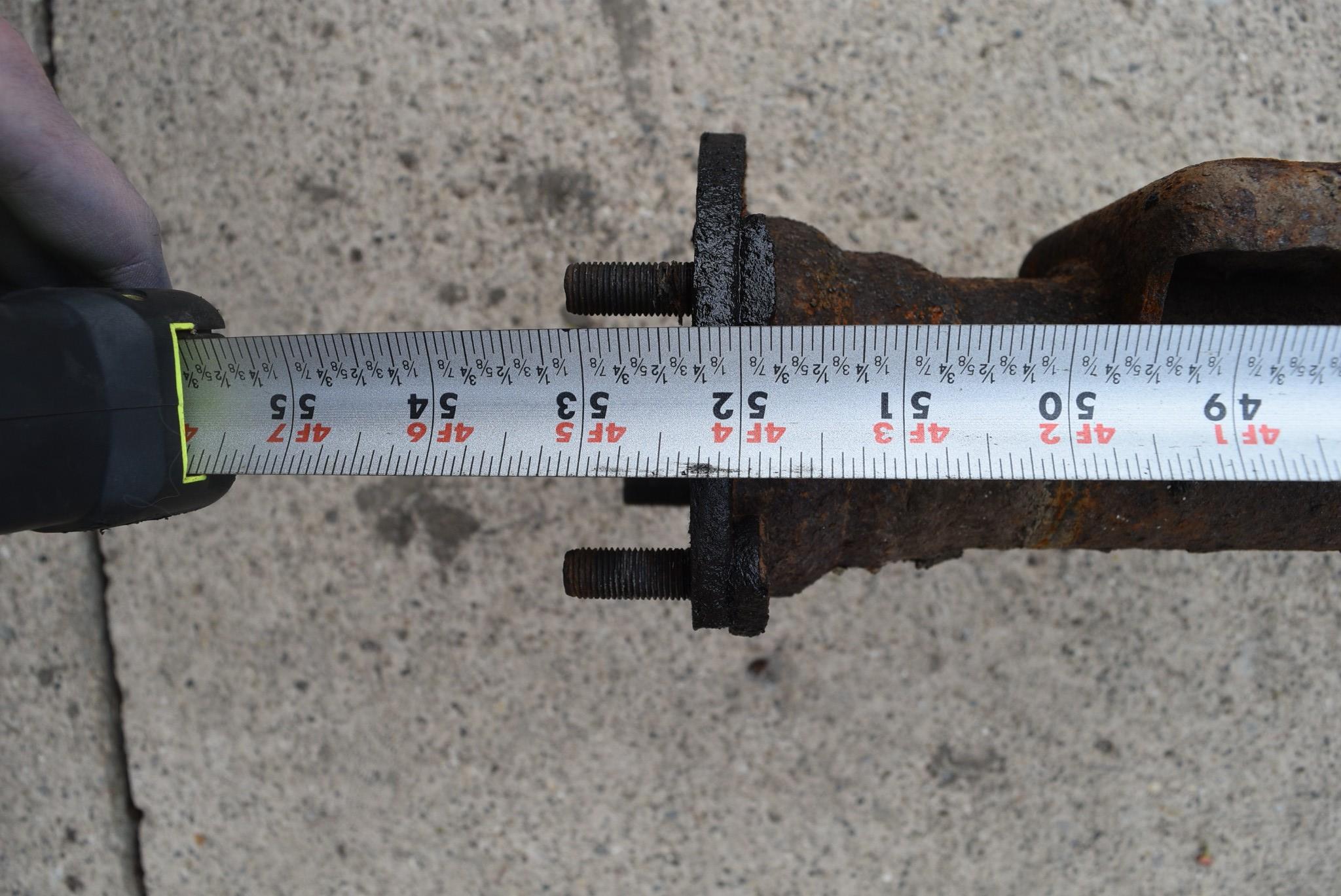 1965 1966 Ford Mustang V8 8" 8 Inch Rear End Axle Differential Housing ...